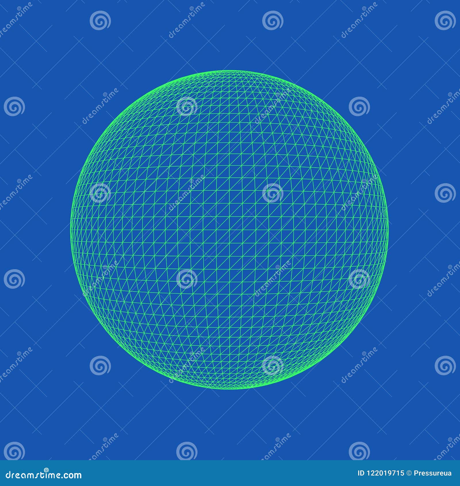Sphere Vector Illustration stock vector. Illustration of geometry ...