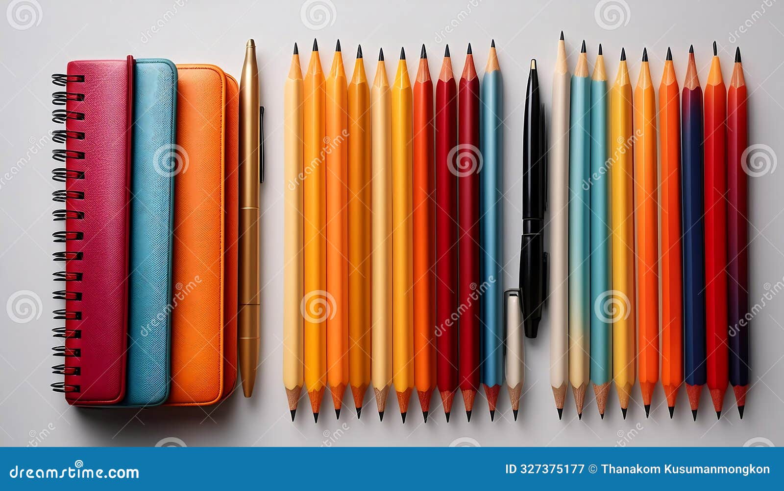 Vector Illustration of a Stack of Business Books with Black Barcode ...