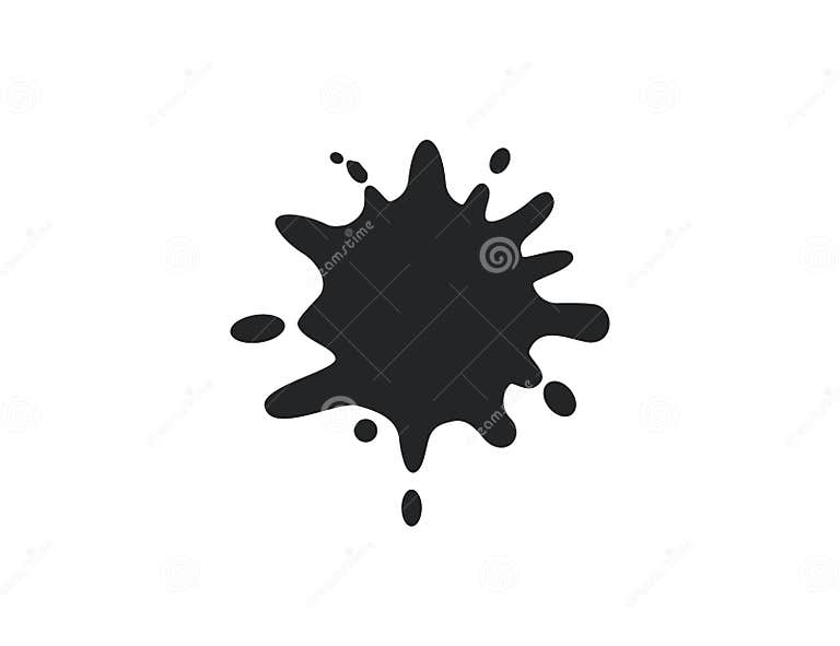 Stain, Blot Icon. Vector Illustration. Stock Illustration ...
