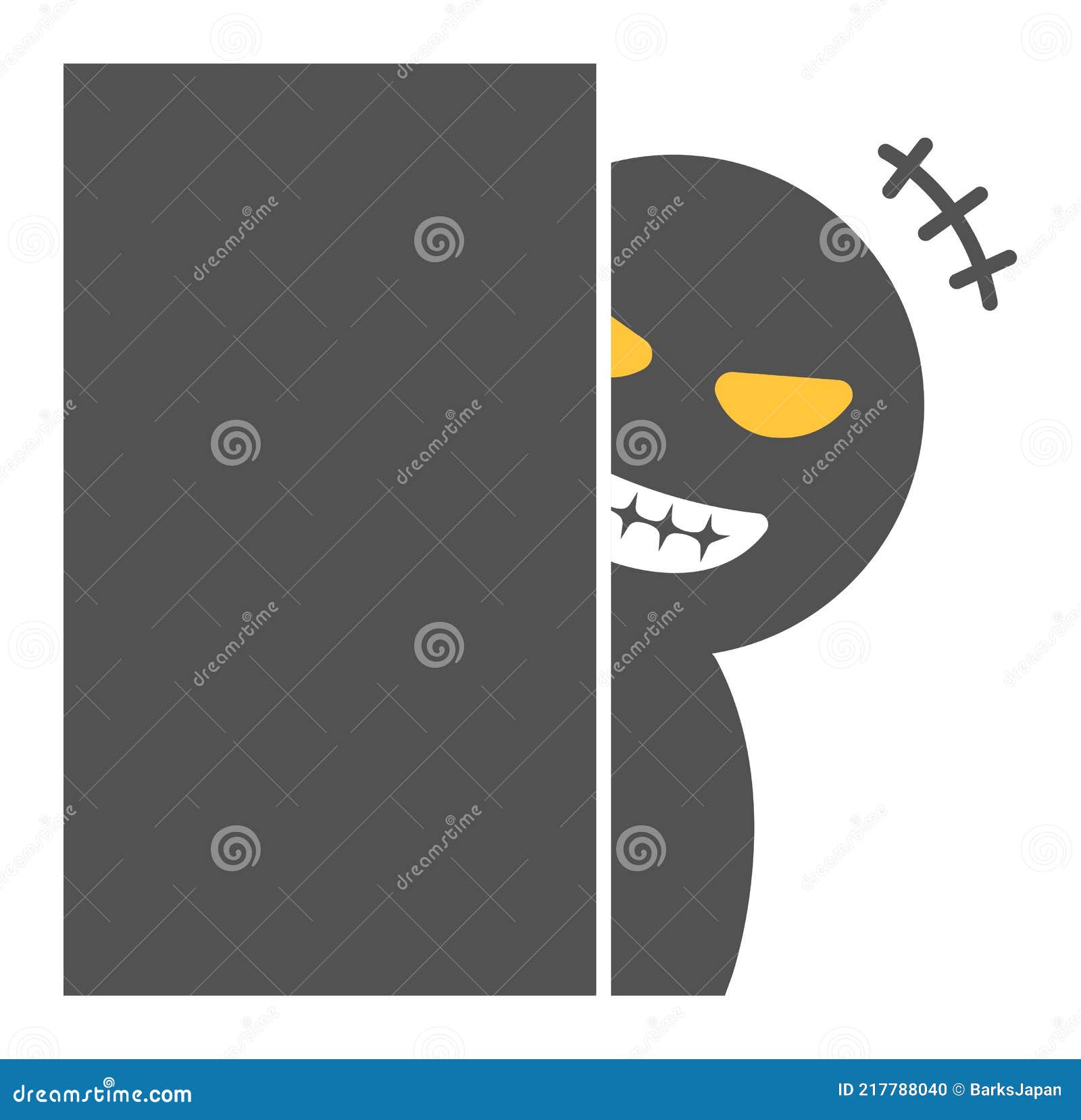 Vector Illustration of Stalker Silhouette Man Stock Vector ...