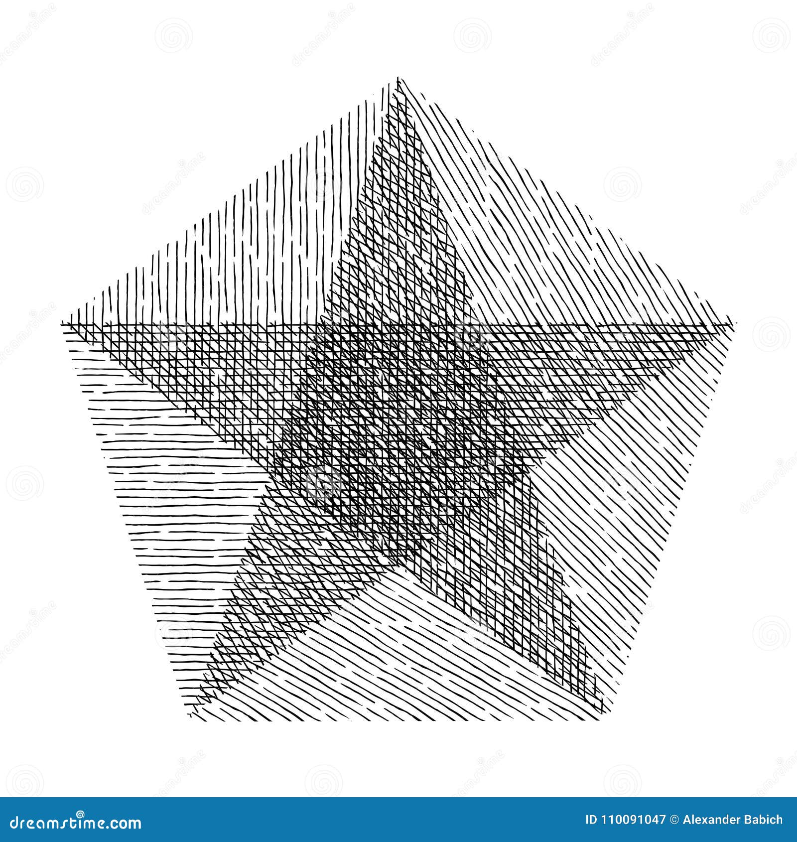hand drawn star