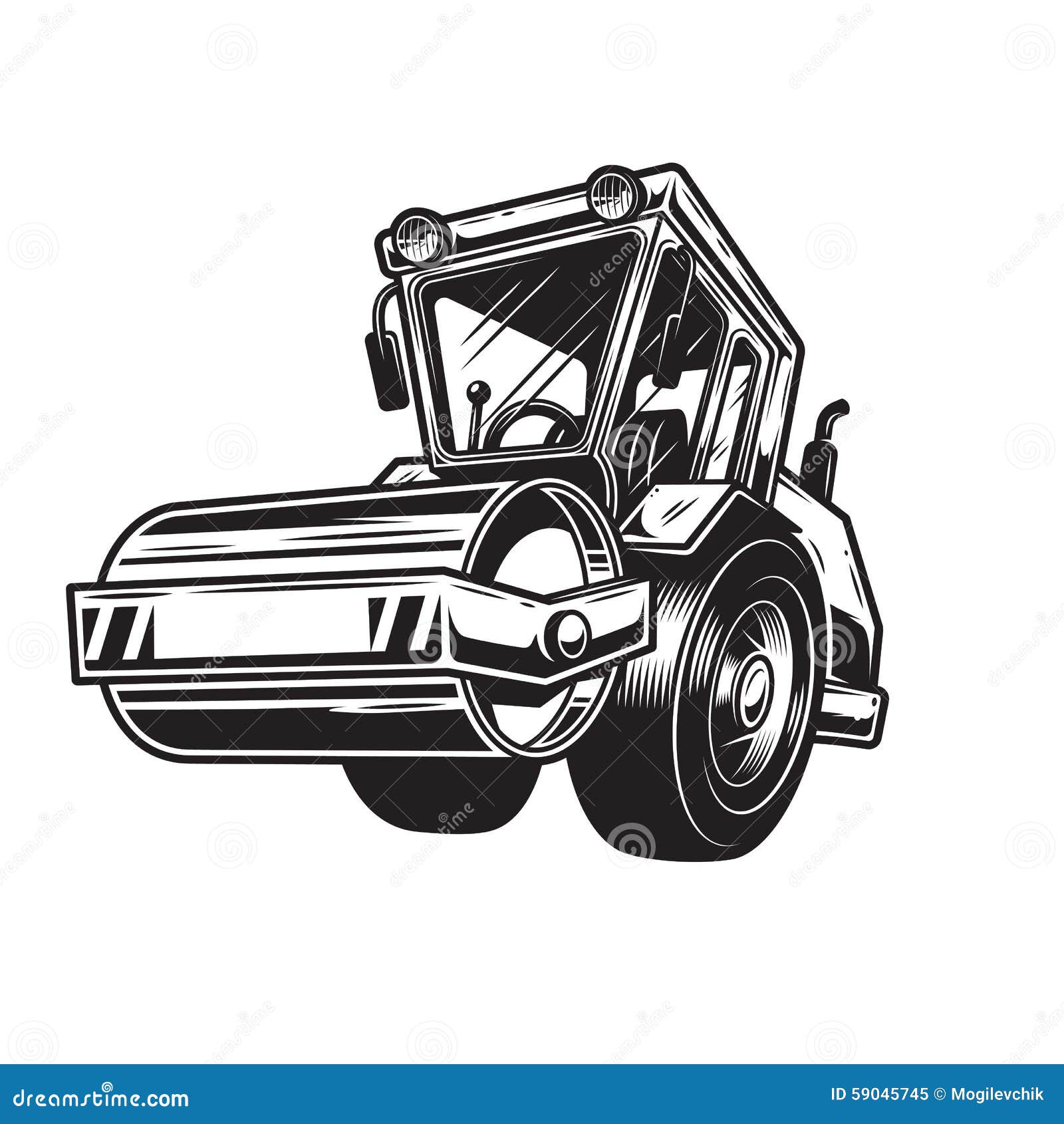 Steamroller Cartoons, Illustrations & Vector Stock Images - 1412 ...