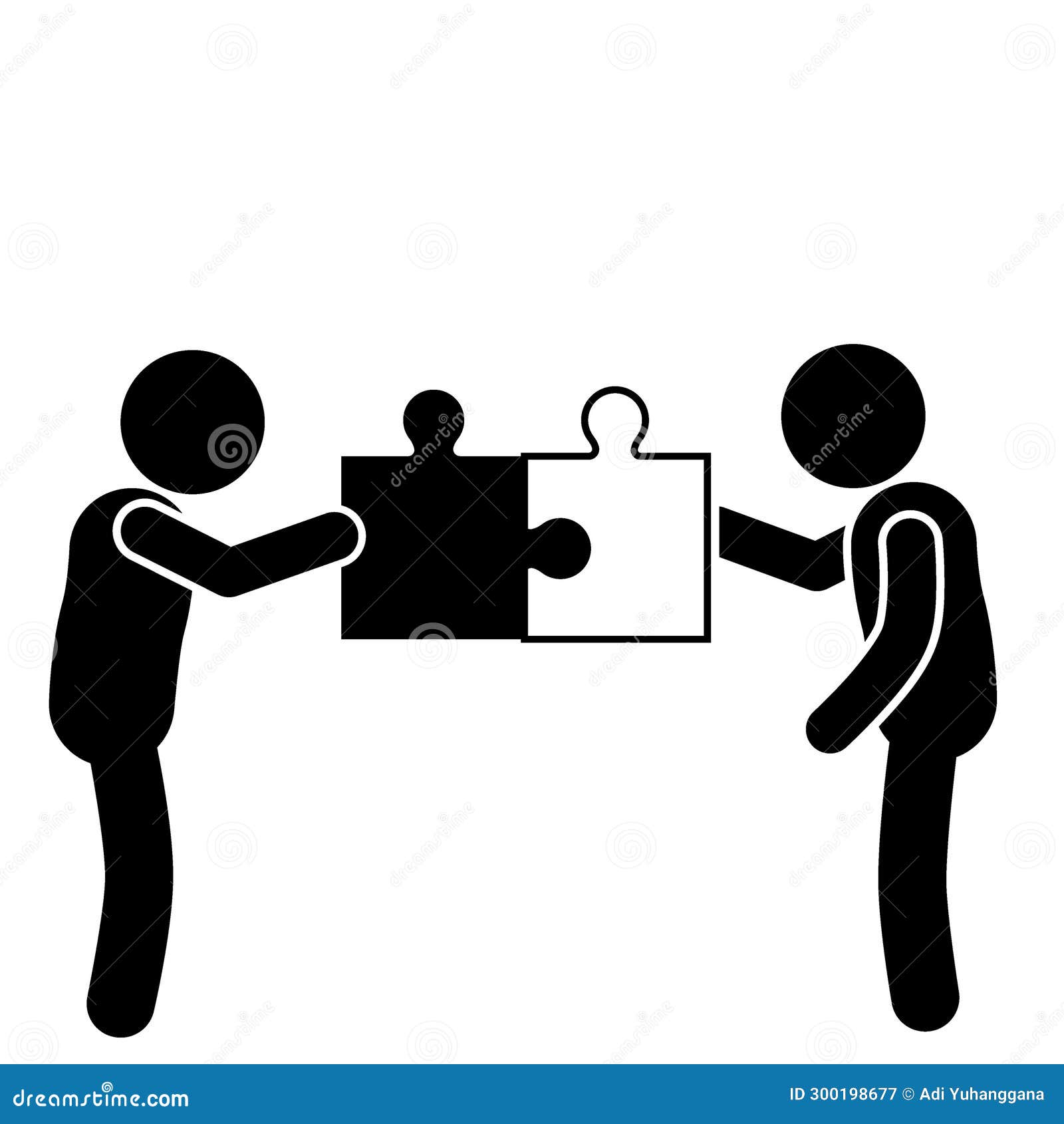 Vector Illustration of Stick Figures and Stickmen Discussing Stock ...