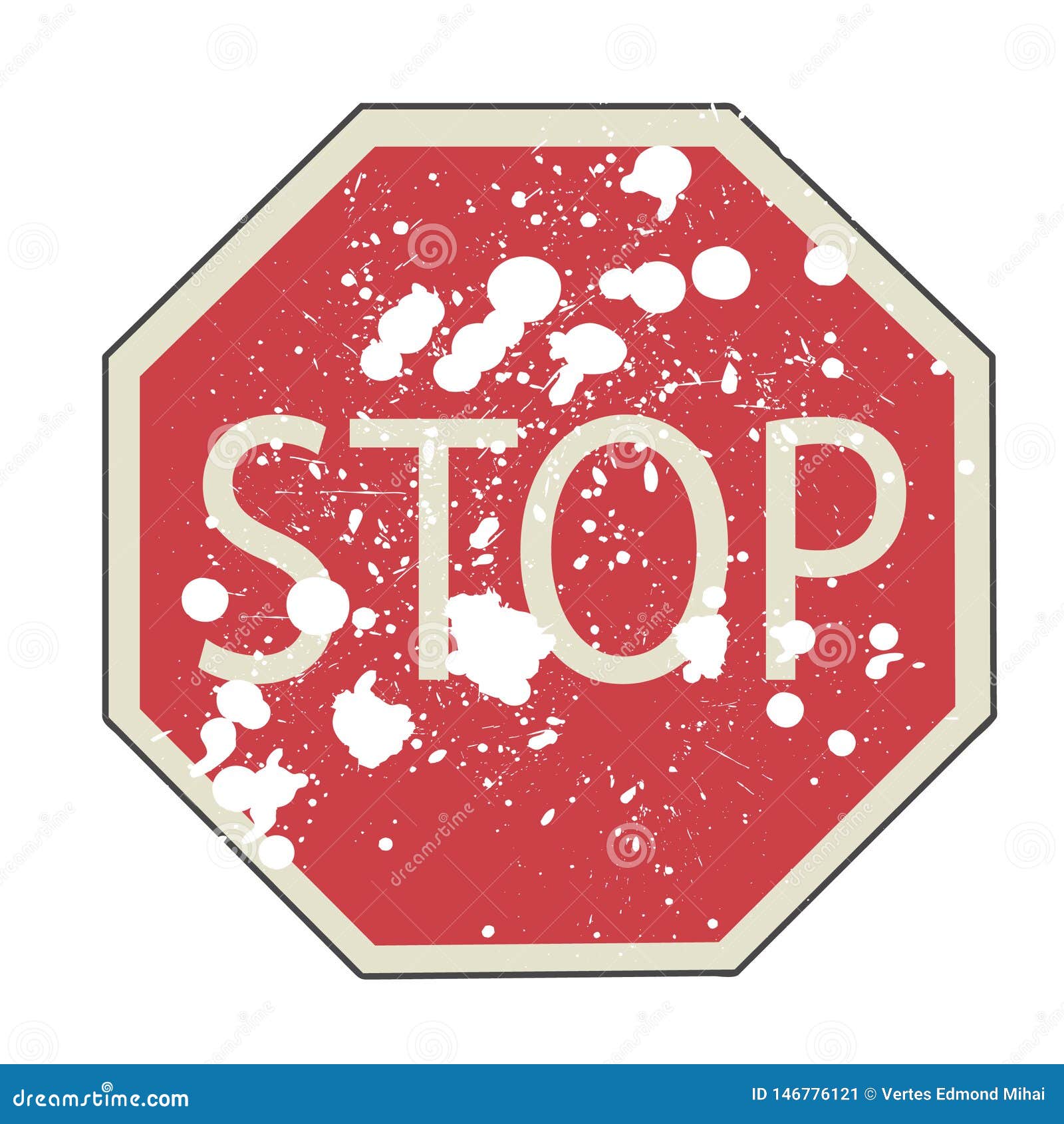 Illustration of Stop sign stock vector. Illustration of glossy - 146776121
