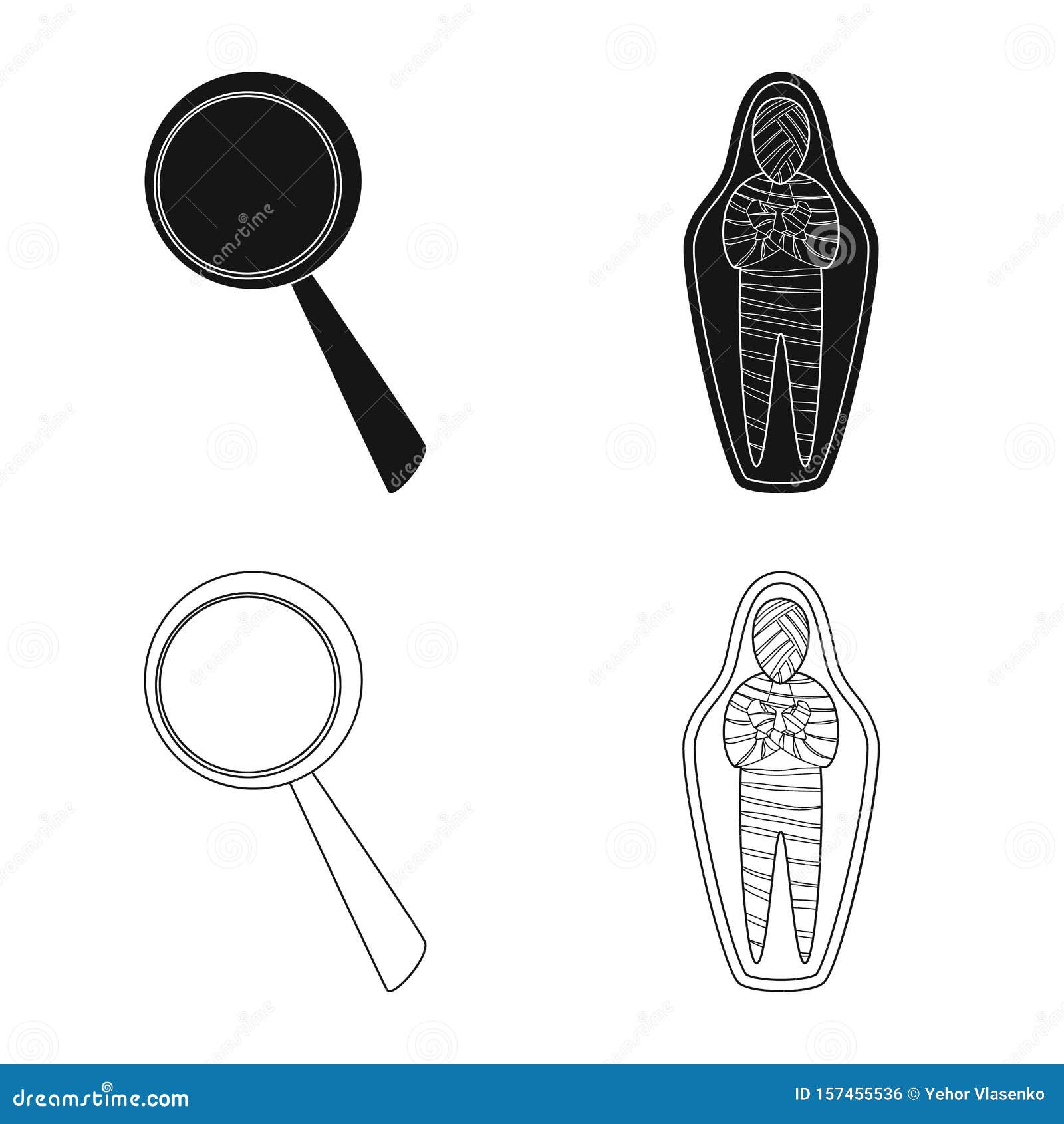 Vector Design of Story and Items Icon. Collection of Story and ...