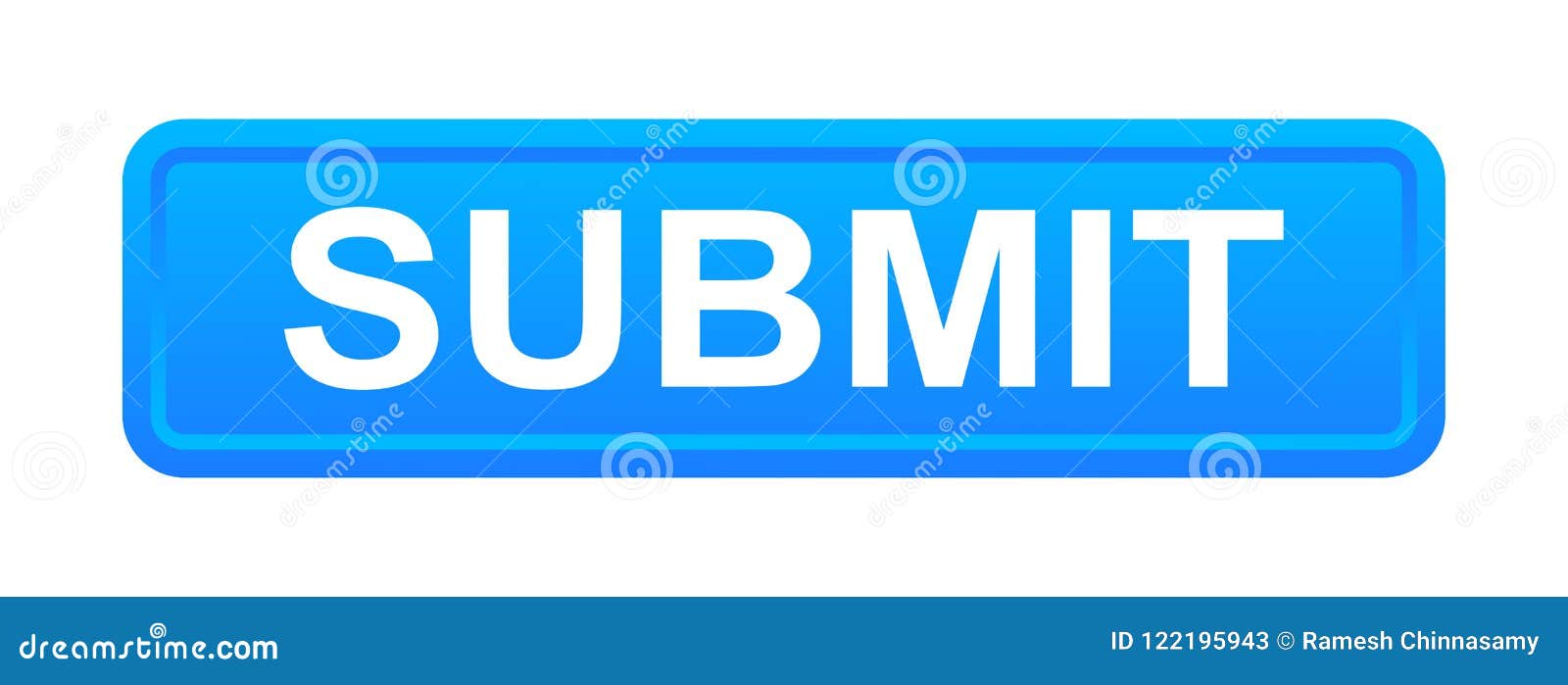Submit button stock vector. Illustration of click, computer - 122195943