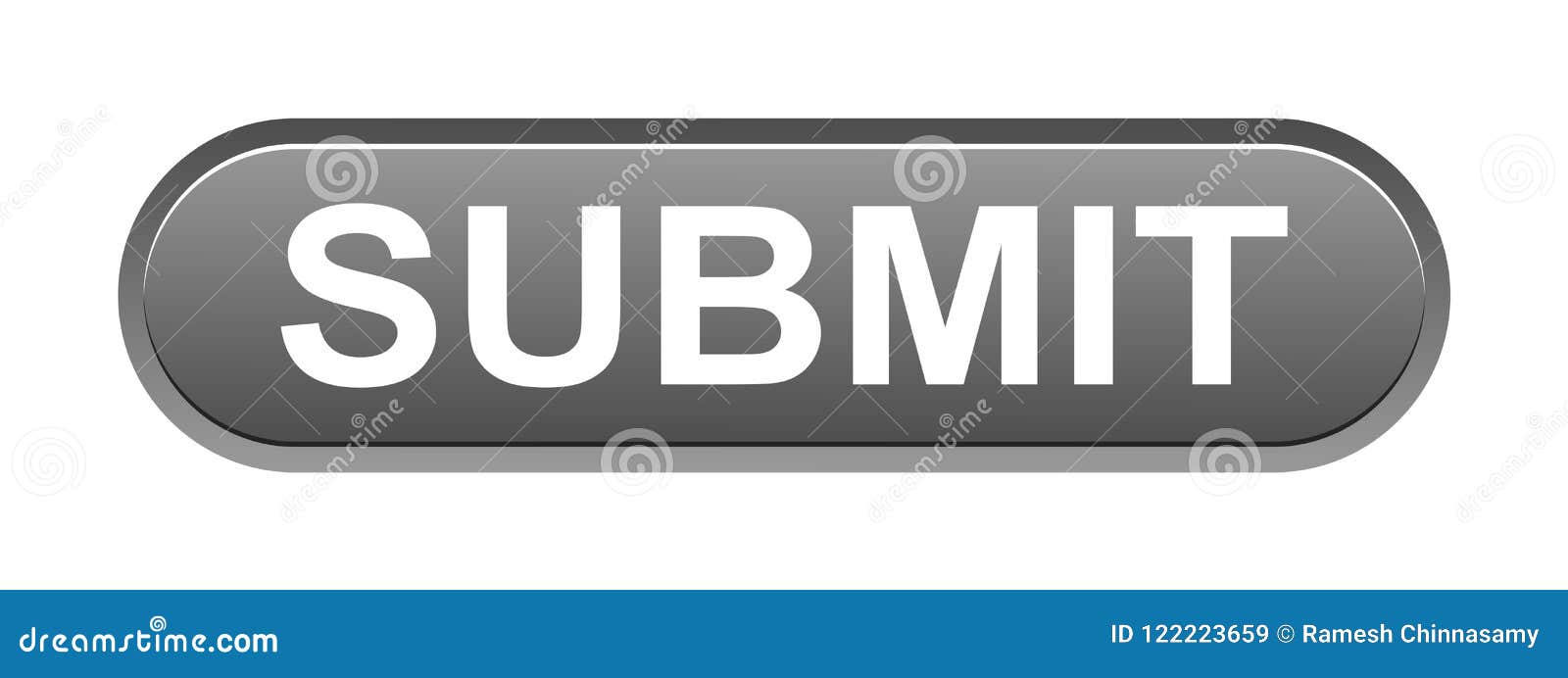 Submit button stock vector. Illustration of browse, final - 122223659