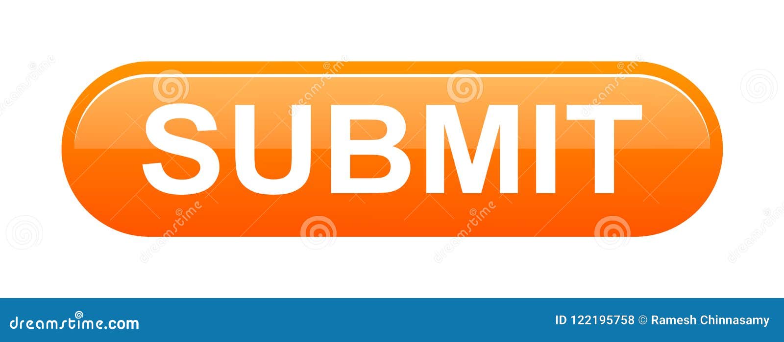 Submit button stock vector. Illustration of forum, follow - 122195758