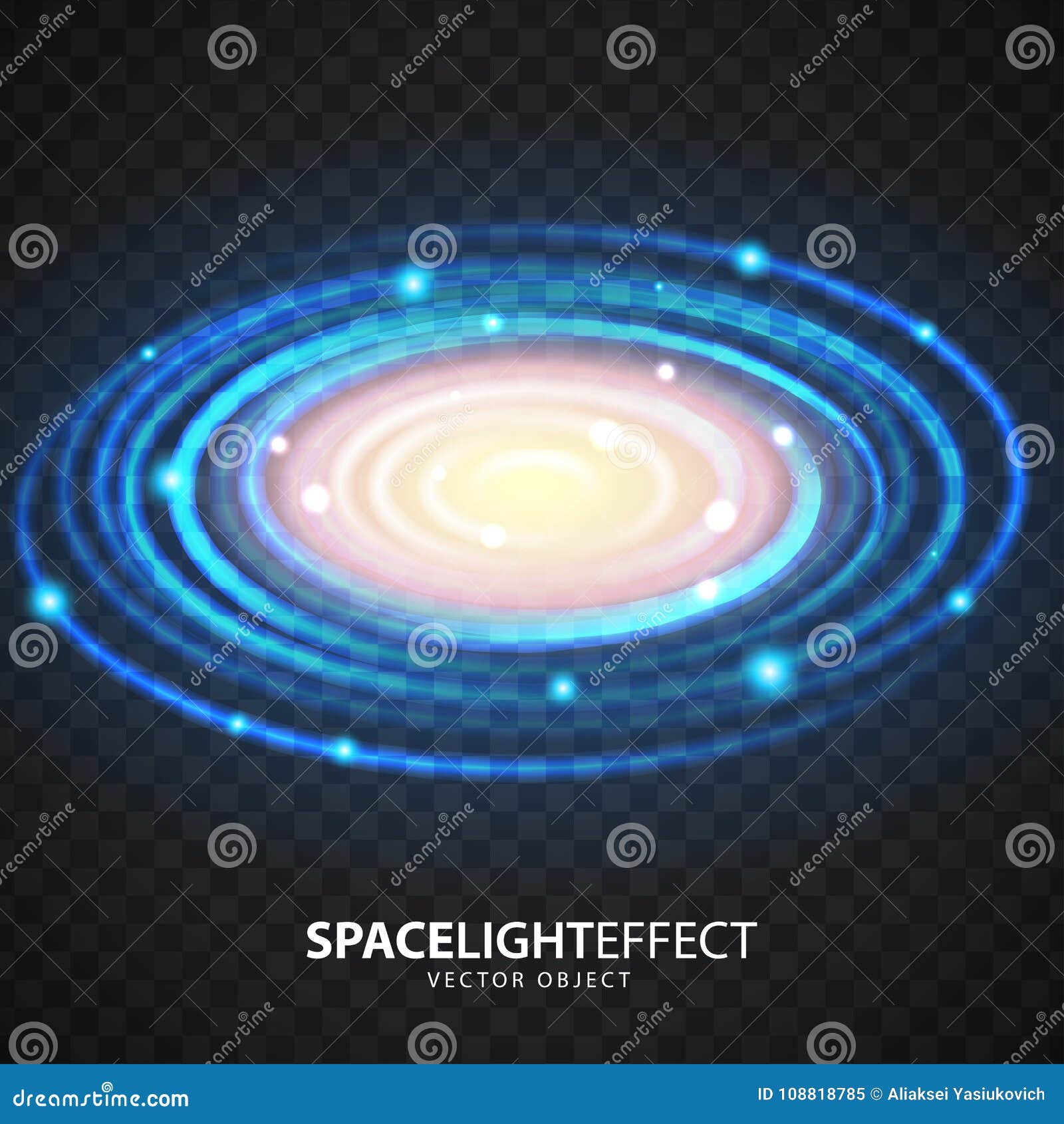 Milky Way vector effect. stock vector. Illustration of effect - 108818785