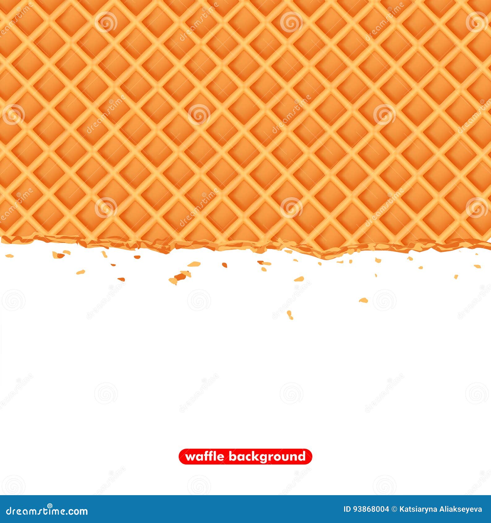 Background Texture Wafer Stock Illustration Illustration Of Belgian