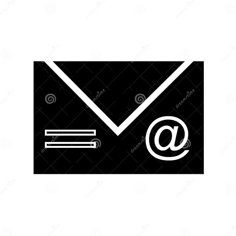 Vector Illustration. Symbol of Email Icon Stock Vector - Illustration ...