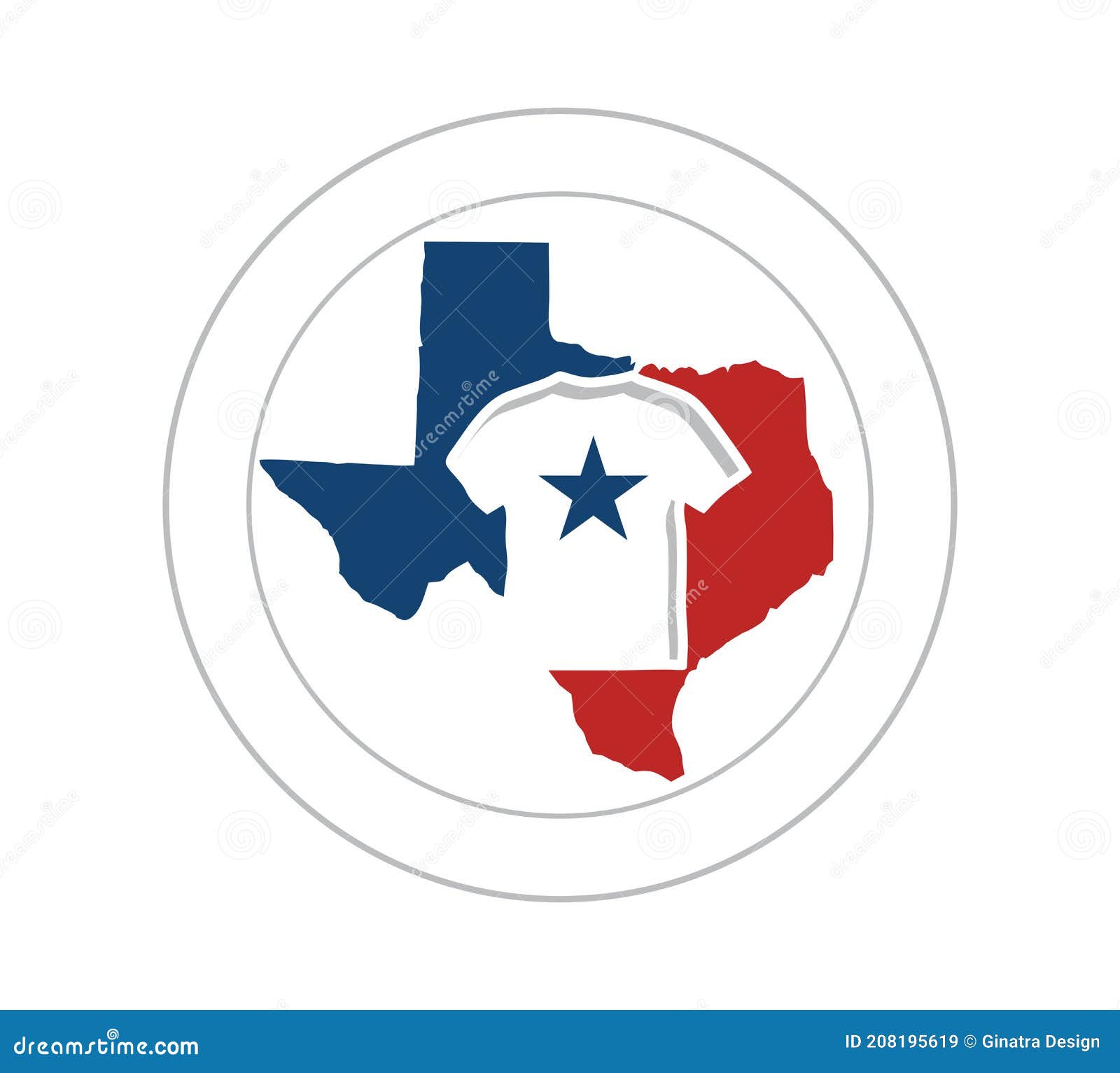 Texas Tee Logo Sign stock vector. Illustration of badge - 208195619