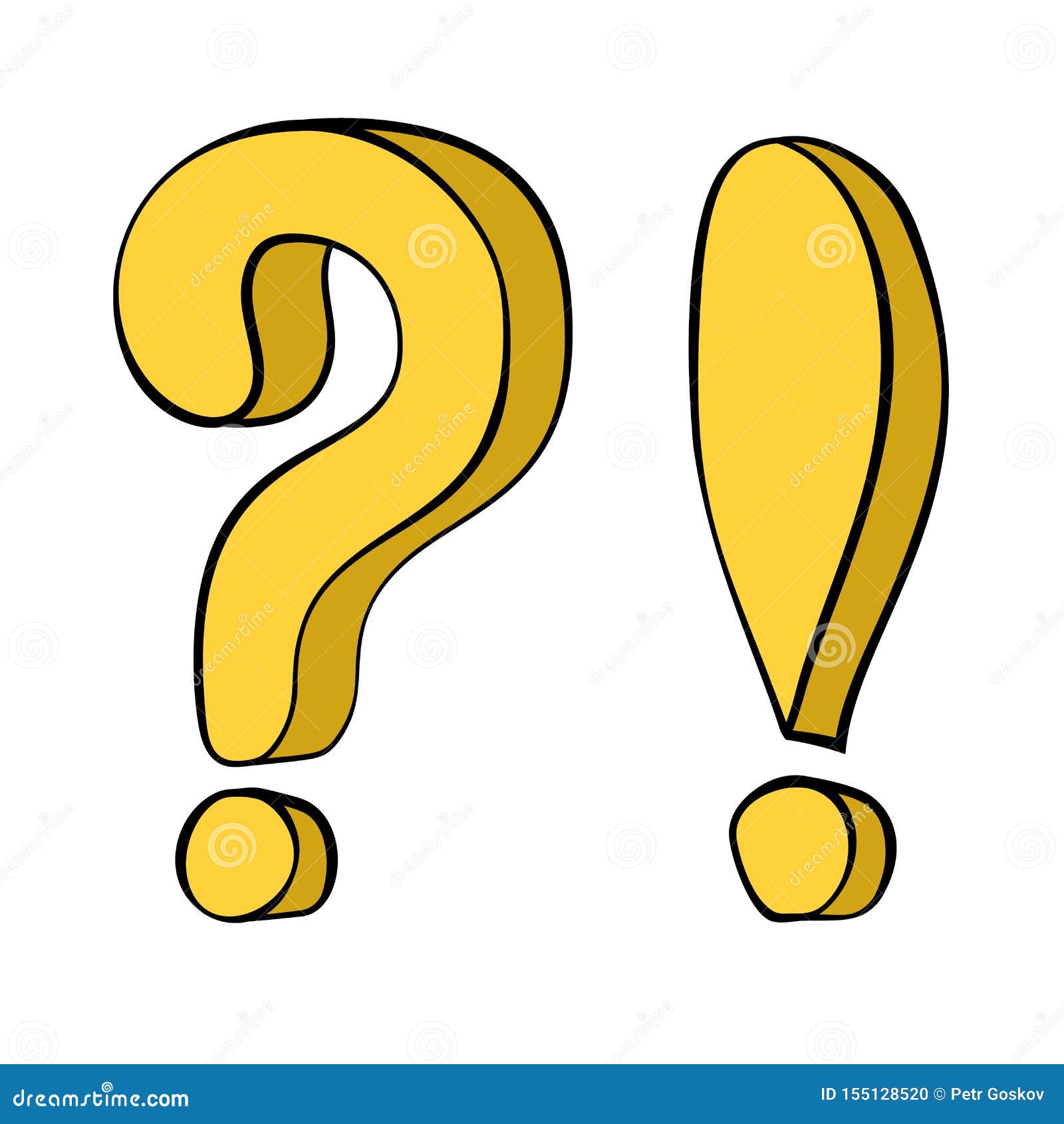 Vector Illustration of Text Marks Stock Vector - Illustration of point ...