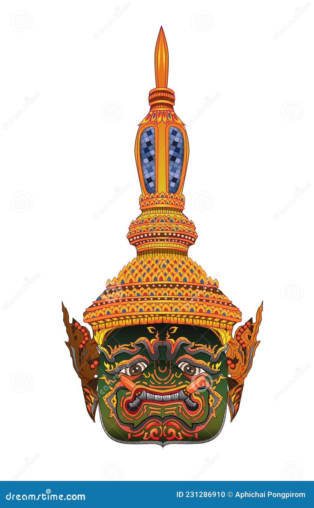 Khon Characters Stock Illustrations – 5 Khon Characters Stock ...