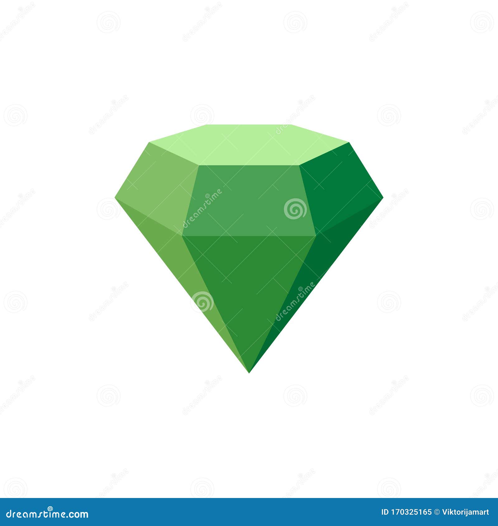 Vector Illustration on the Theme Patrick`s Day. Diamond. Stock Vector ...