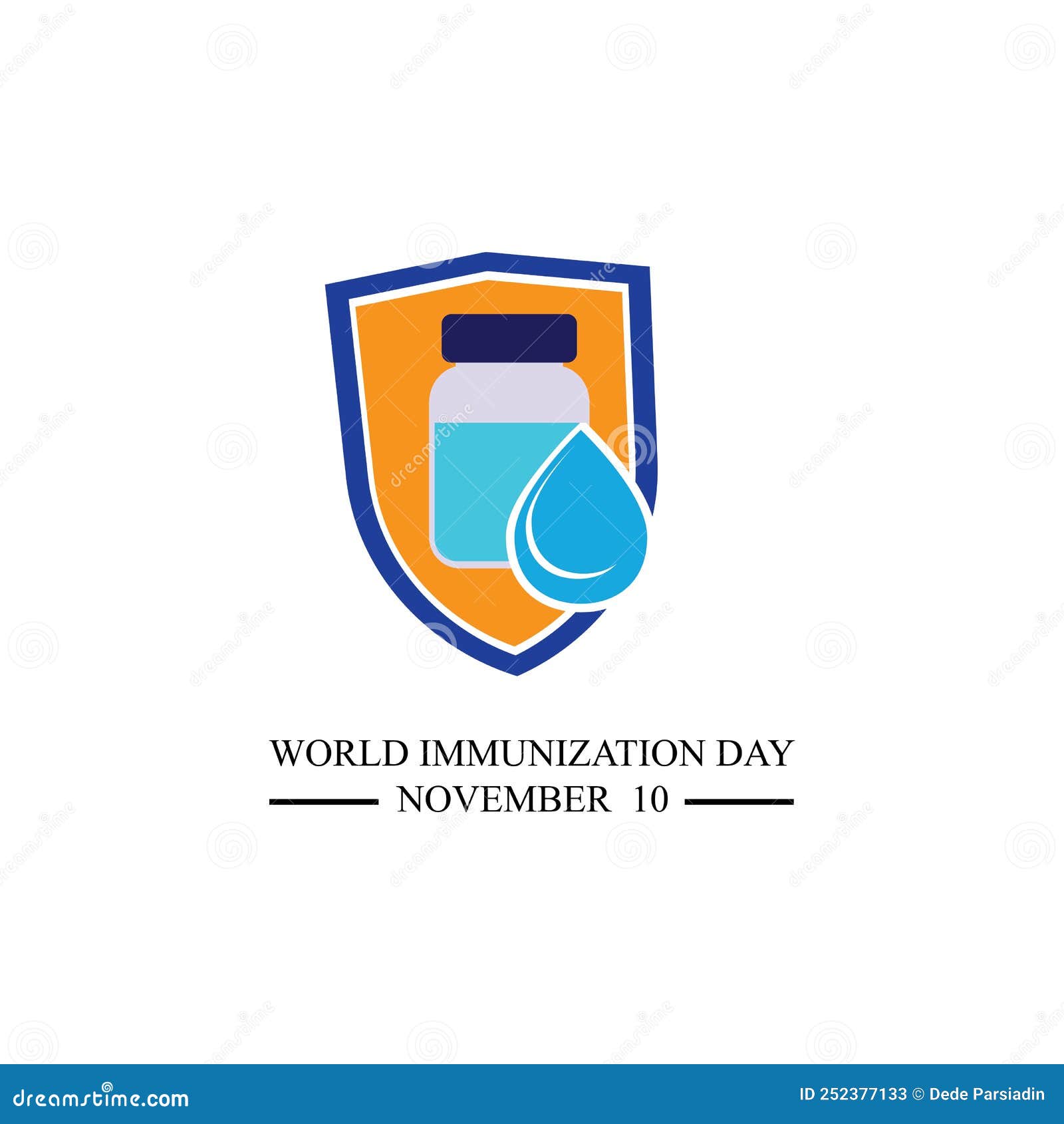 Vector Illustration on the Theme of World Immunization Day on November ...