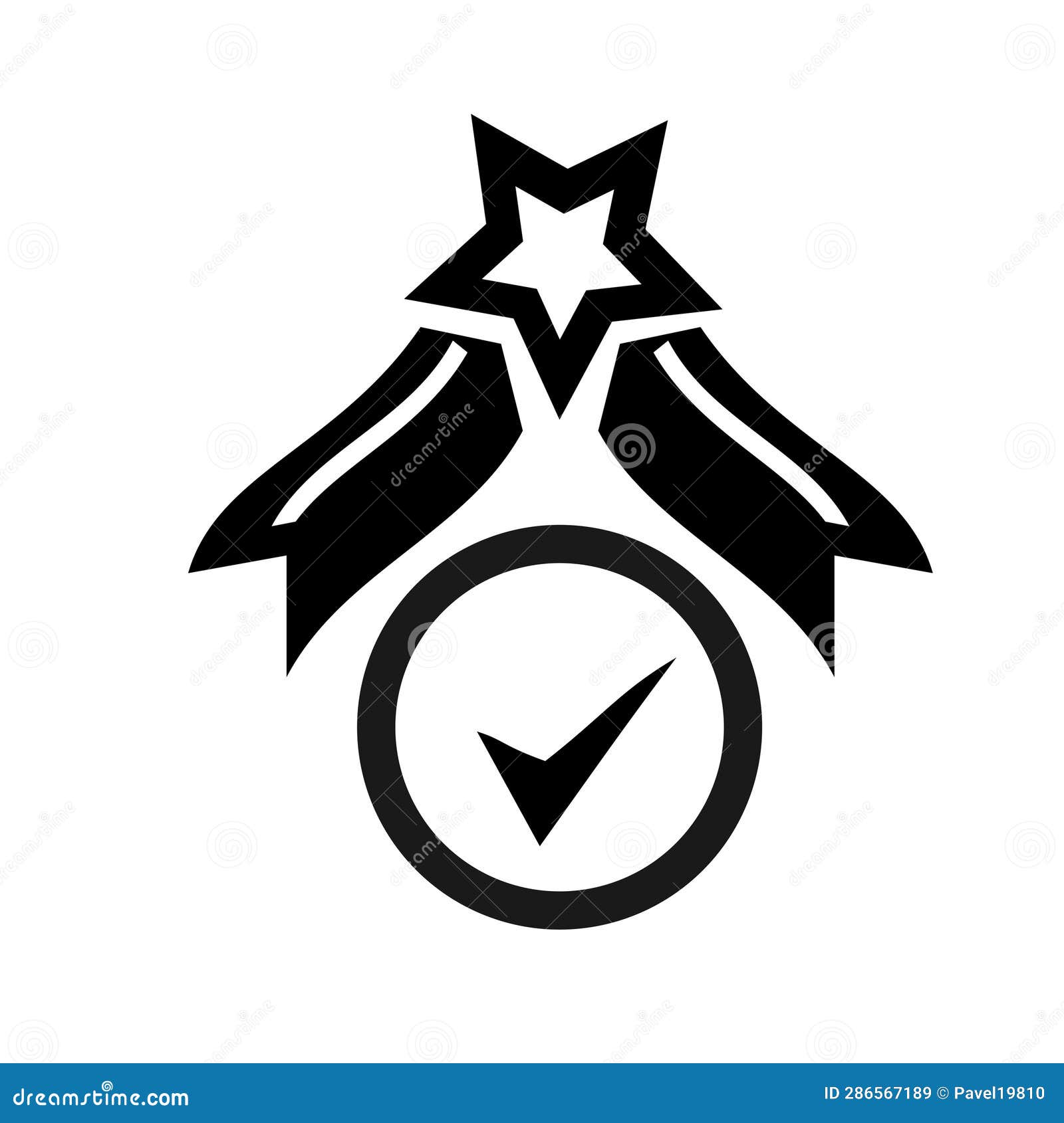 Labels With Tick And Cross Symbols Vector Illustration | CartoonDealer ...