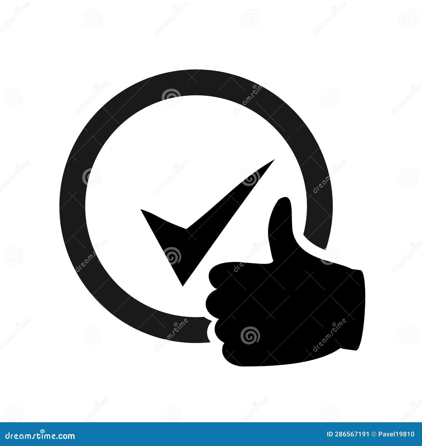 Labels With Tick And Cross Symbols Vector Illustration | CartoonDealer ...