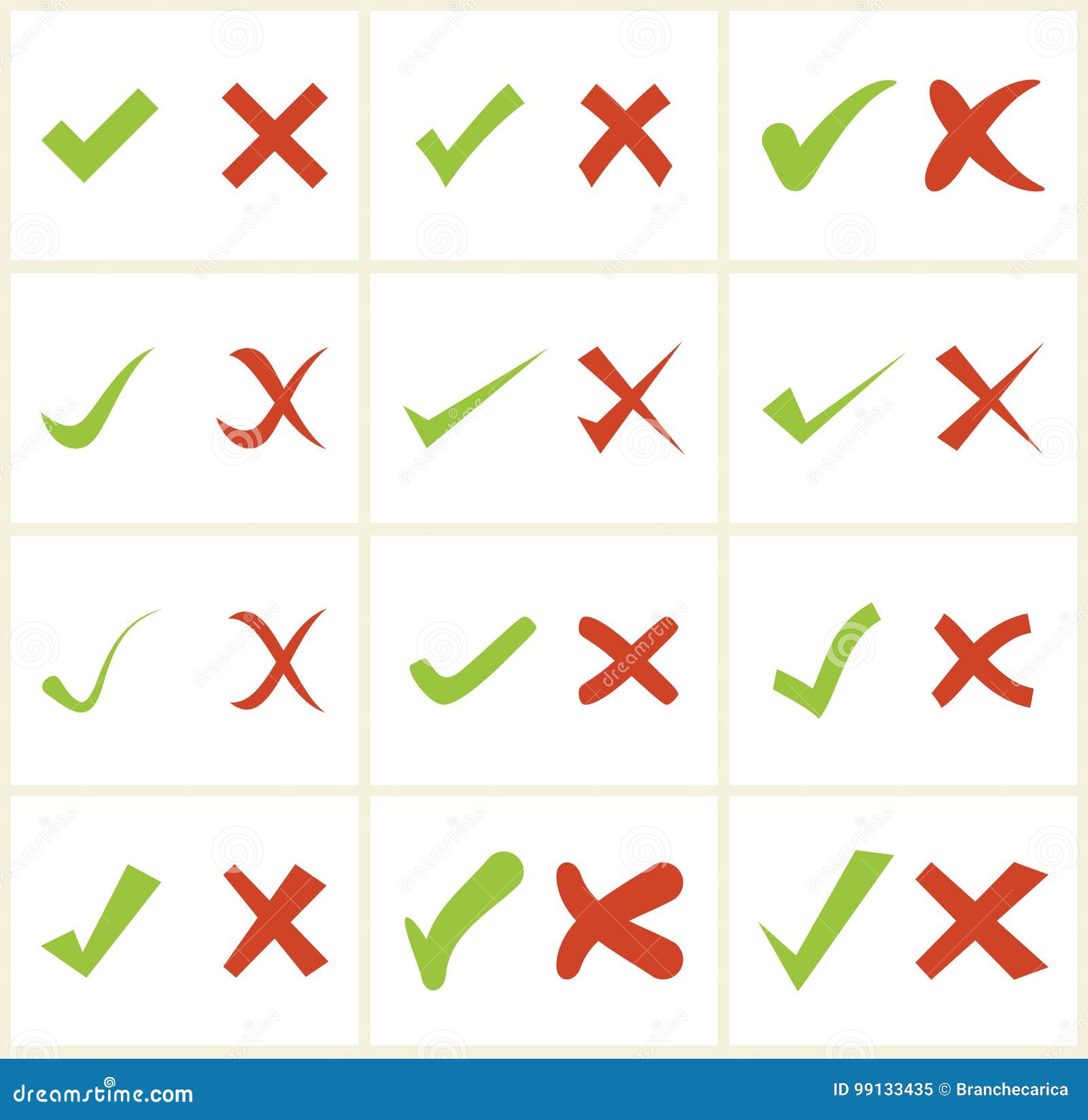 Check boxes stock vector. Illustration of choice, isolated - 99133435