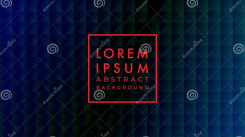 Vector Illustration of Tile Embossed Square Shape Pattern. Abstract ...