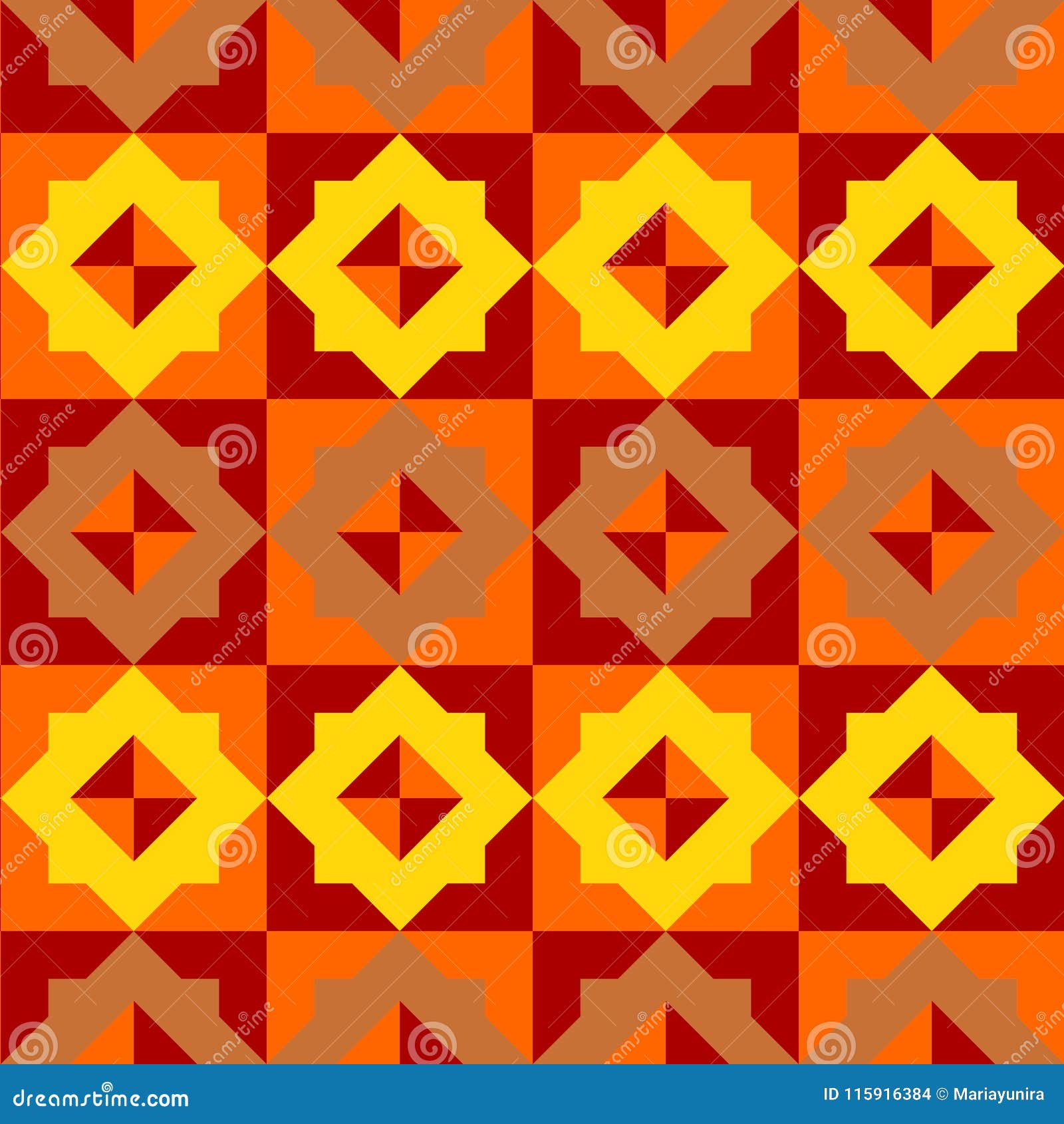 Seamless Repeated Pattern With Puzzle Pieces And Ribbon For ...