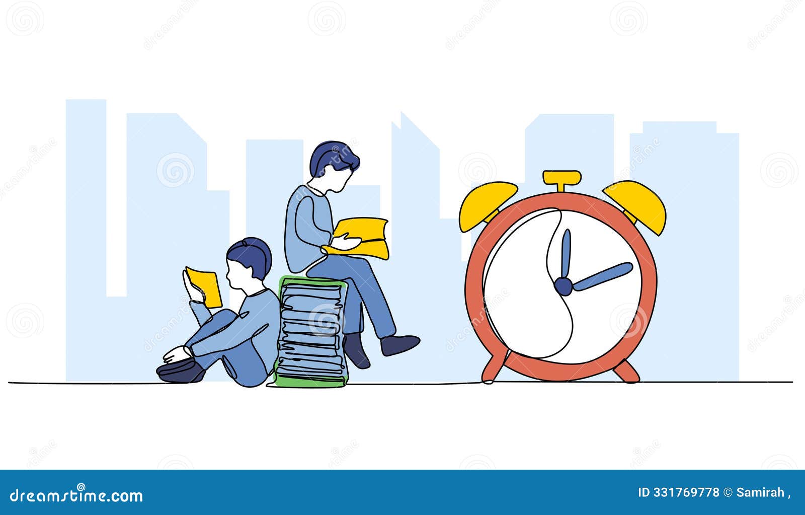 Discipline Modern Abstract Concept Vector Illustration | CartoonDealer ...