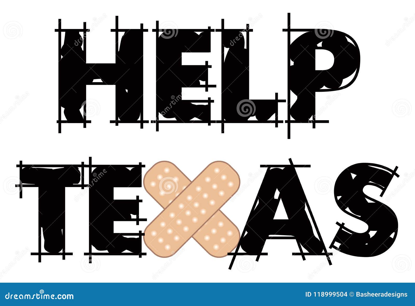 Help Texas Text 4 stock vector. Illustration of dollars - 118999504
