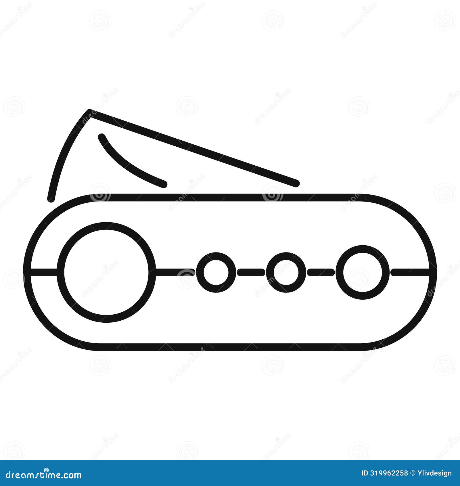 Vector Illustration of a Toggle Switch Icon Stock Vector - Illustration ...