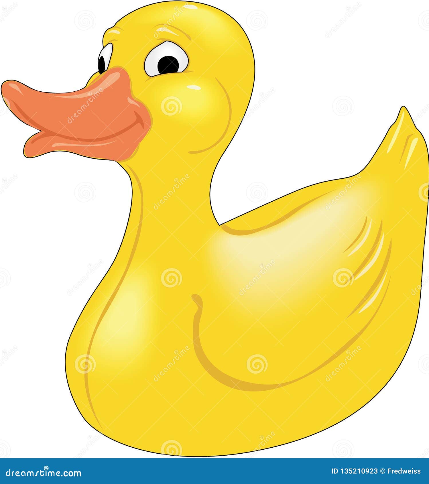 Rubber Ducky Vector Illustration Stock Vector - Illustration of ...