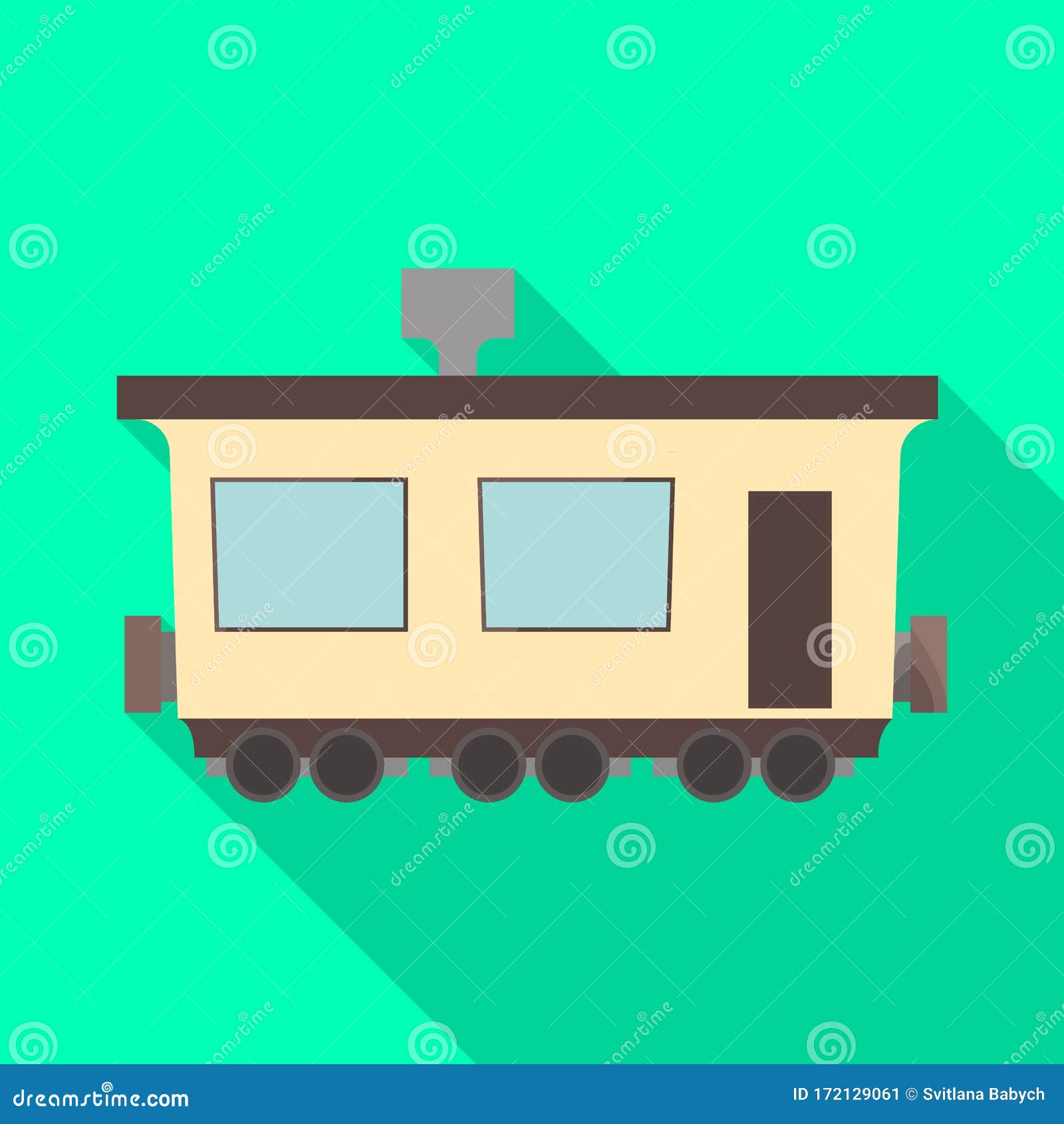 Vector Design of Train and Wagon Symbol. Graphic of Train and Old Stock ...