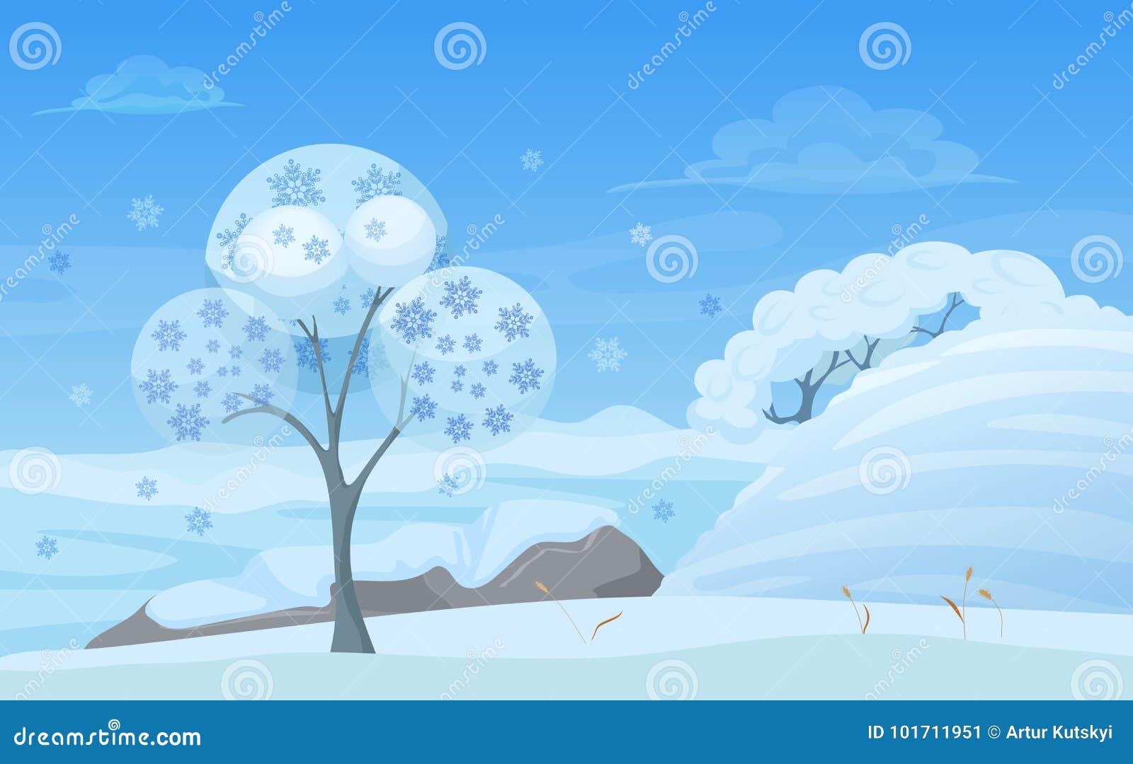 Snowflakes Cartoon Stock Illustrations – 41,140 Snowflakes Cartoon ...