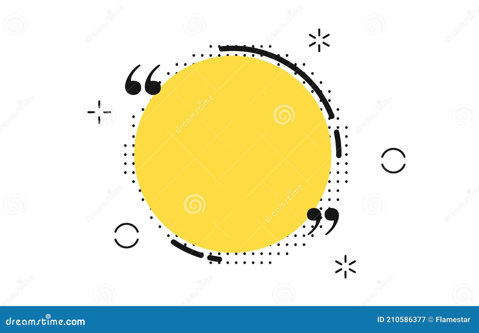 Vector Illustration of Typography Design. Remark Quote Text Box ...