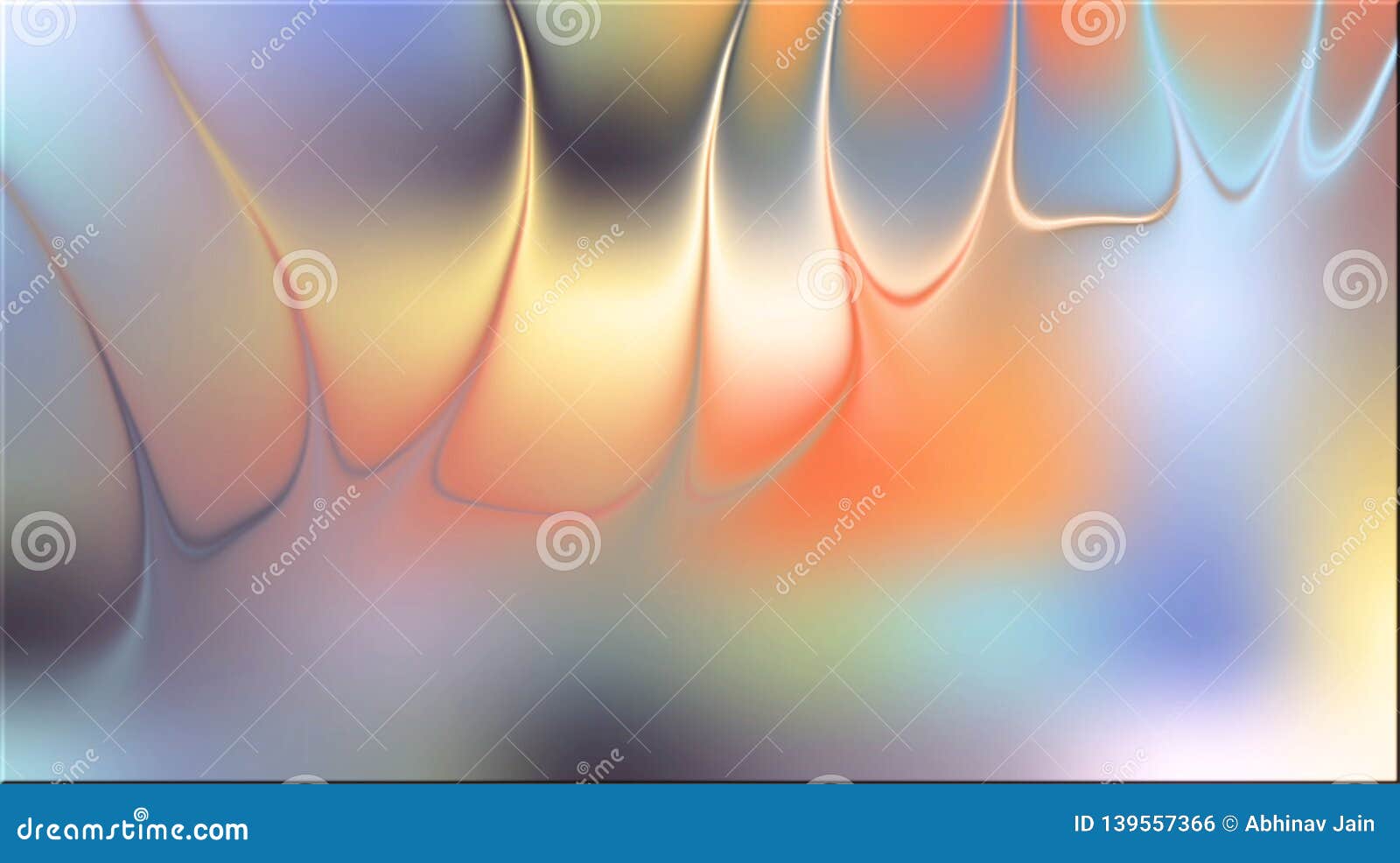 Blurred Bright Color Spikes Abstract Background Illustration Stock ...