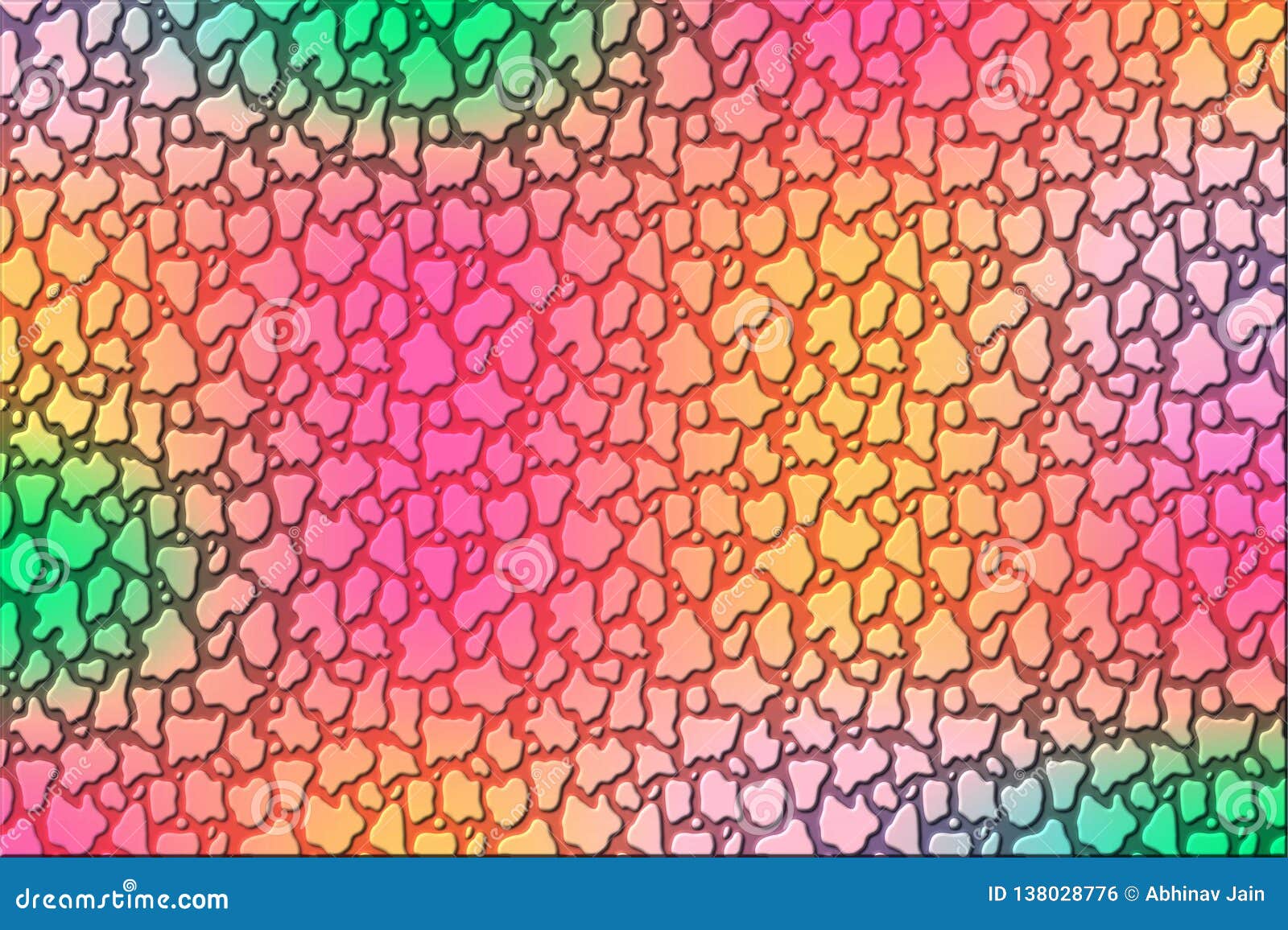 Colorful 3d Textured Pattern Background Vector Illustration Stock ...