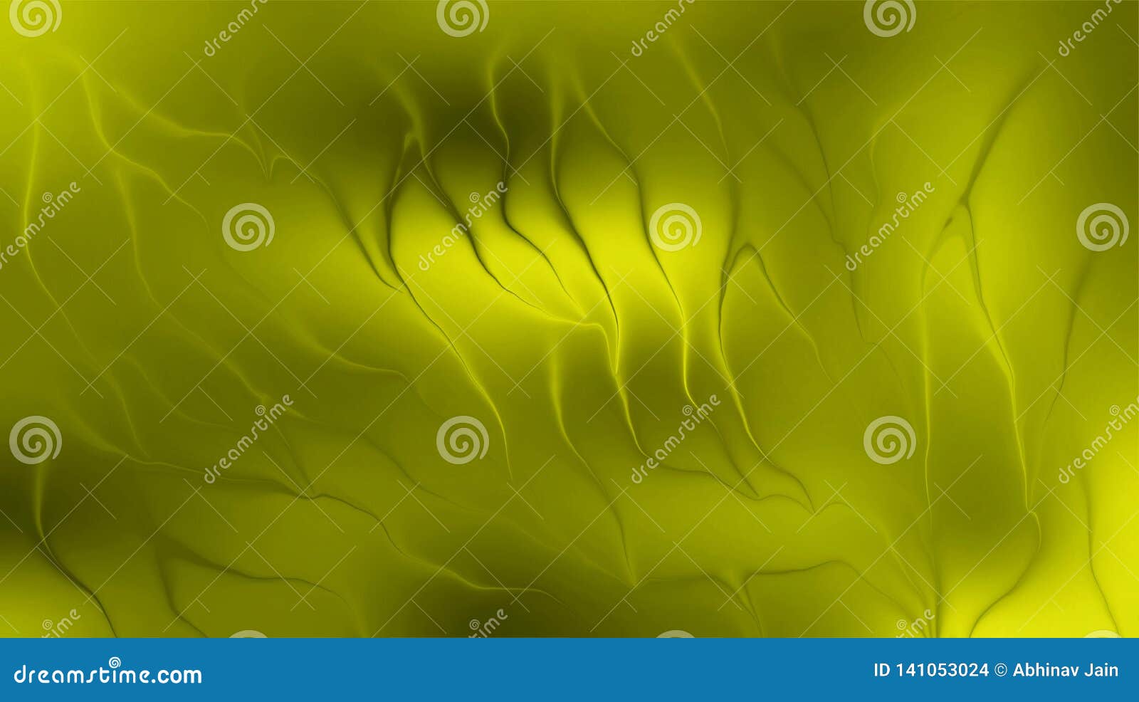 Electric Effect Abstract with Blurred Background Green Illustration ...