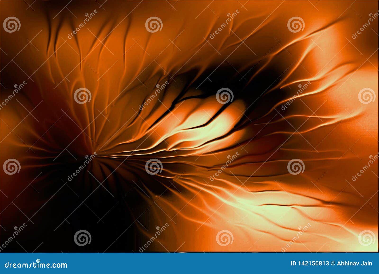 Nerves Abstract with Blurred Background Brown Illustration Stock ...