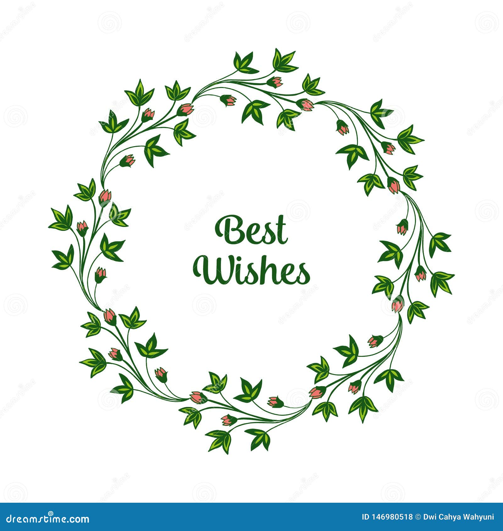 Vector Illustration Various Pattern Leaf Floral Frame for Template Best ...