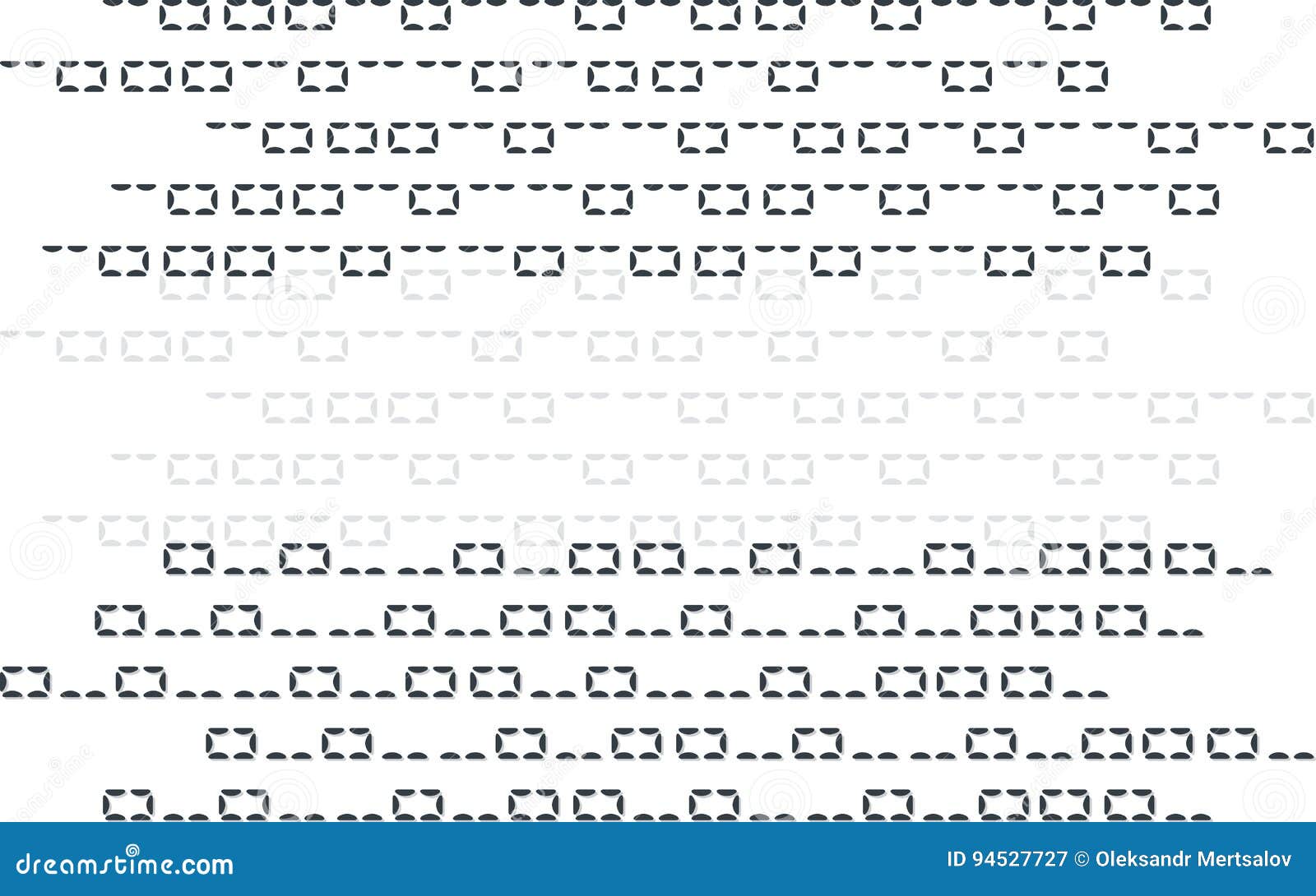 Vector Illustration Vector Streaming Binary Code Background Stock Illustration Illustration