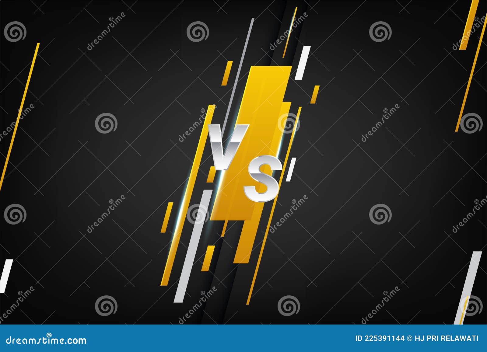 Vector Illustration Versus Screen for Fight Stock Vector - Illustration ...