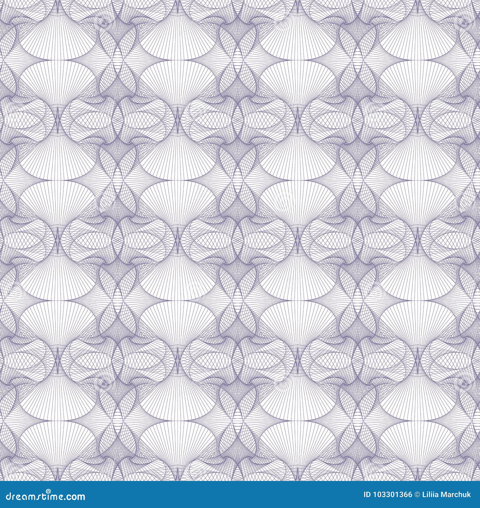 Seamless Pattern of Vintage Paradox in Purple. the Design is Suitable ...