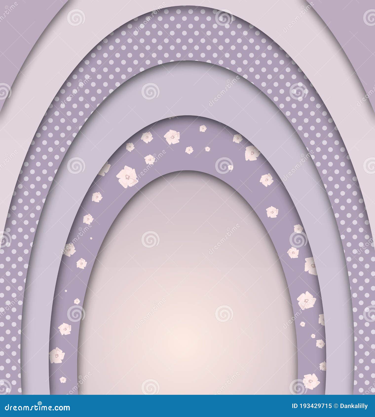 Abstract Violet Colored Image of Arc Frames Stock Vector - Illustration ...