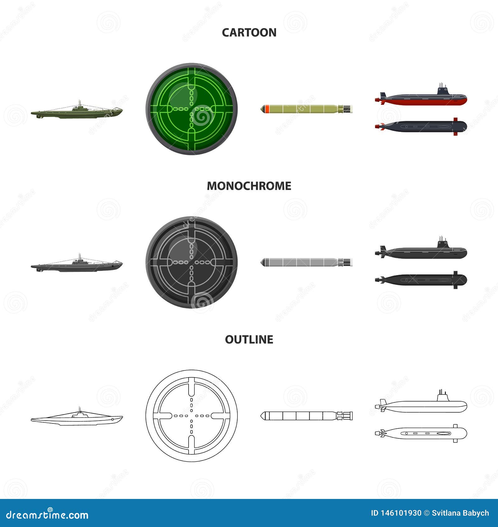 Vector Design of War and Ship Icon. Set of War and Fleet Stock Symbol ...