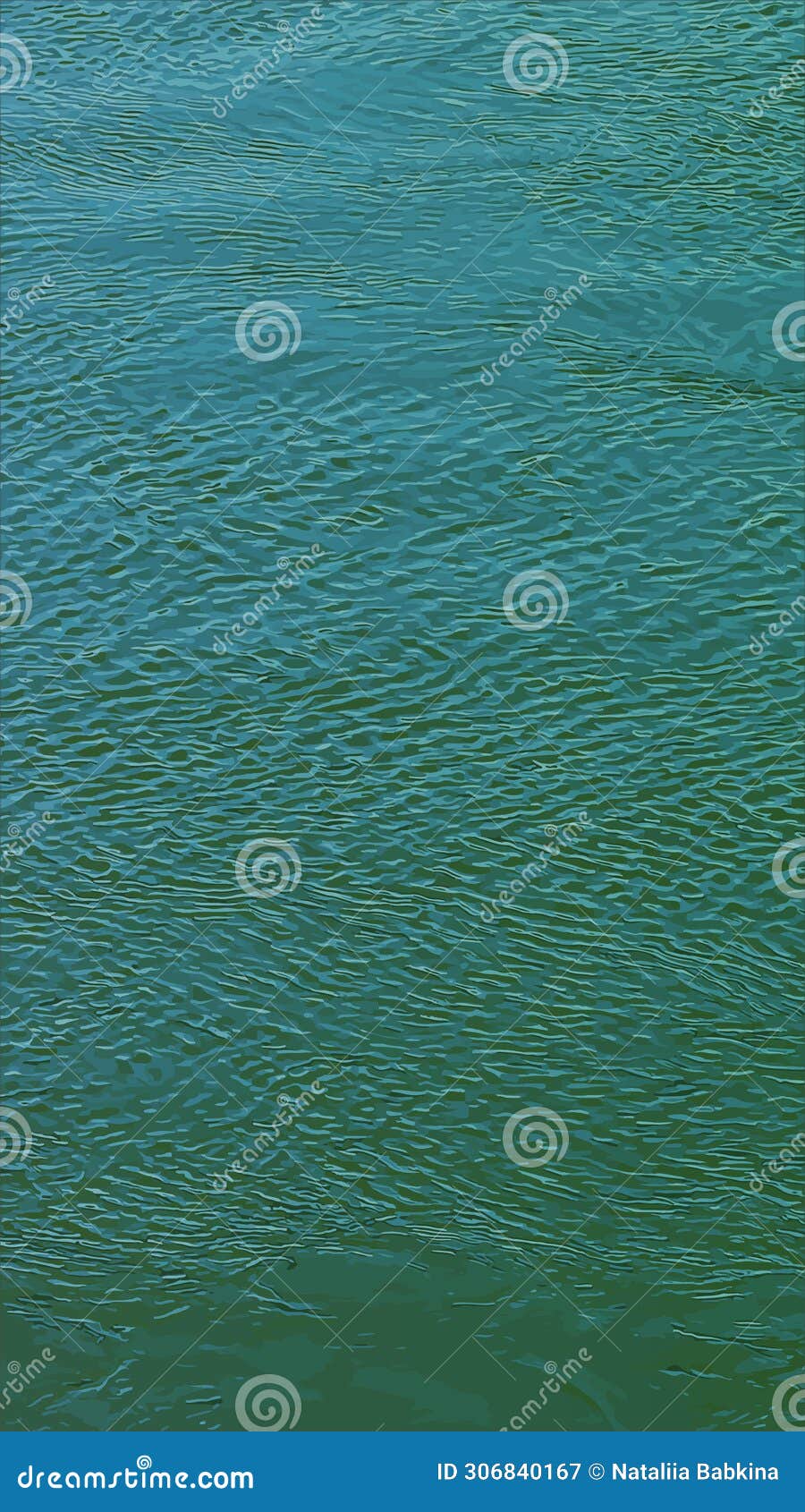 Vector Illustration Of The Water Surface Texture Of The Salzach River ...