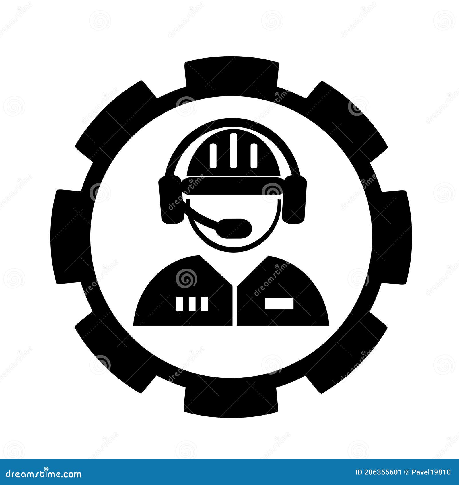 Vector Illustration, Web Icon, Engineer S Logo. Industry and Repair ...
