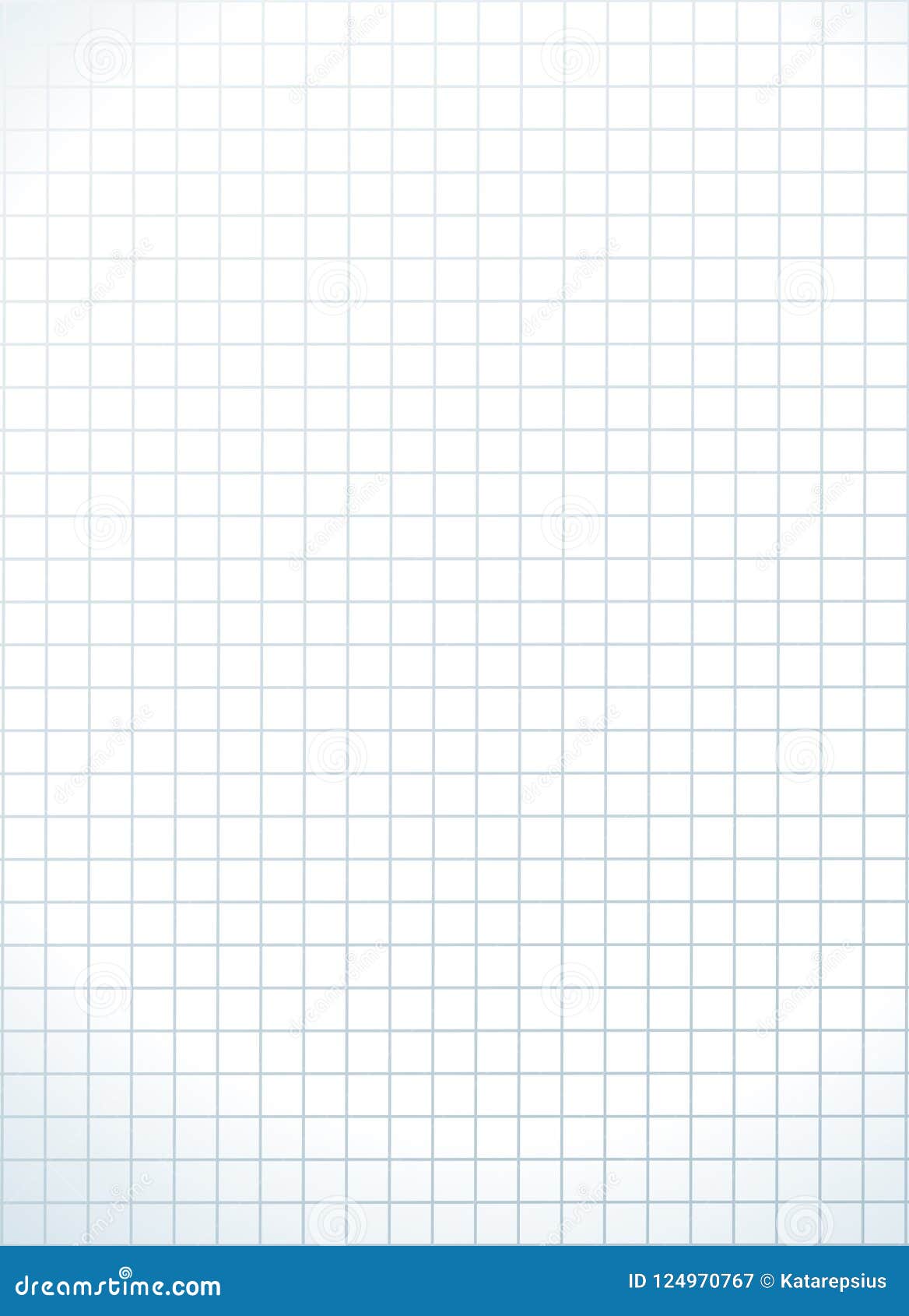 Clean Notebook Grid Page for Writing. White School Squared Paper Sheet ...