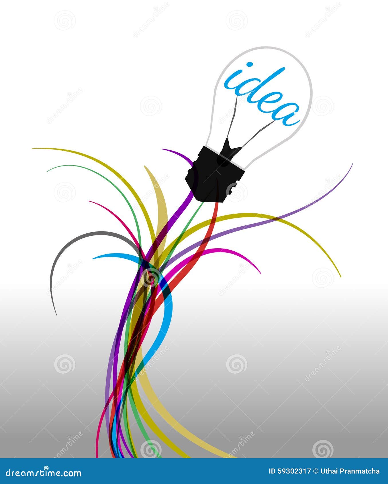 Vector Illustration Wiring Connecting Idea Stock Vector - Illustration ...