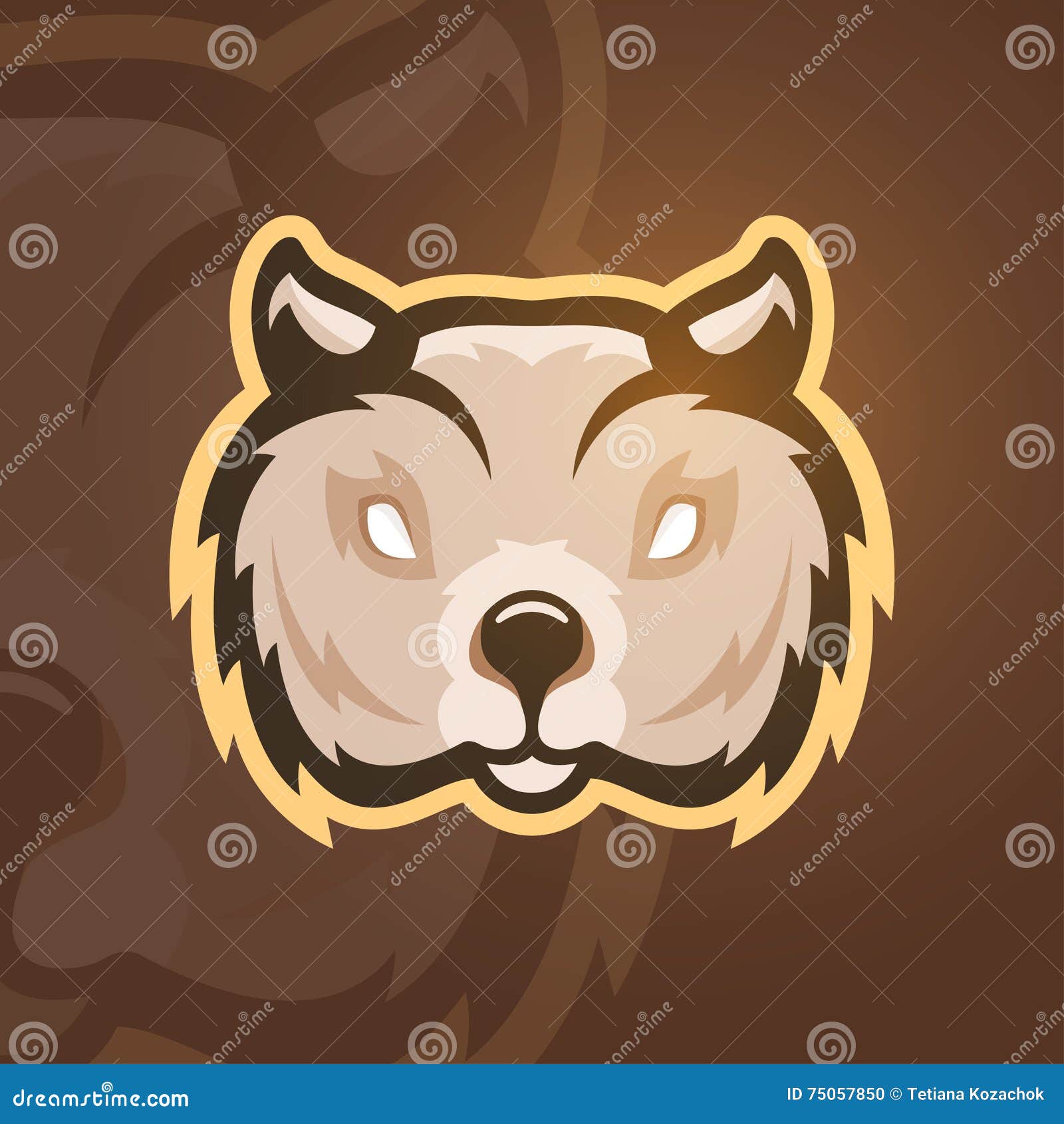 Set Of Wombat Logo. Animal Vector Illustration. Isolated On White ...