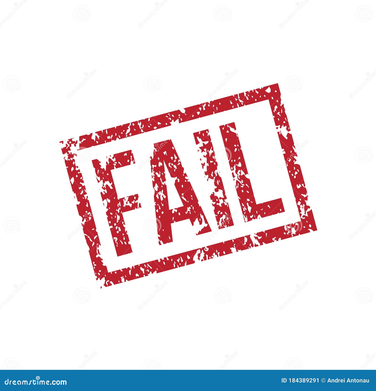 443_Fail stock vector. Illustration of aged, print, concept - 184389291