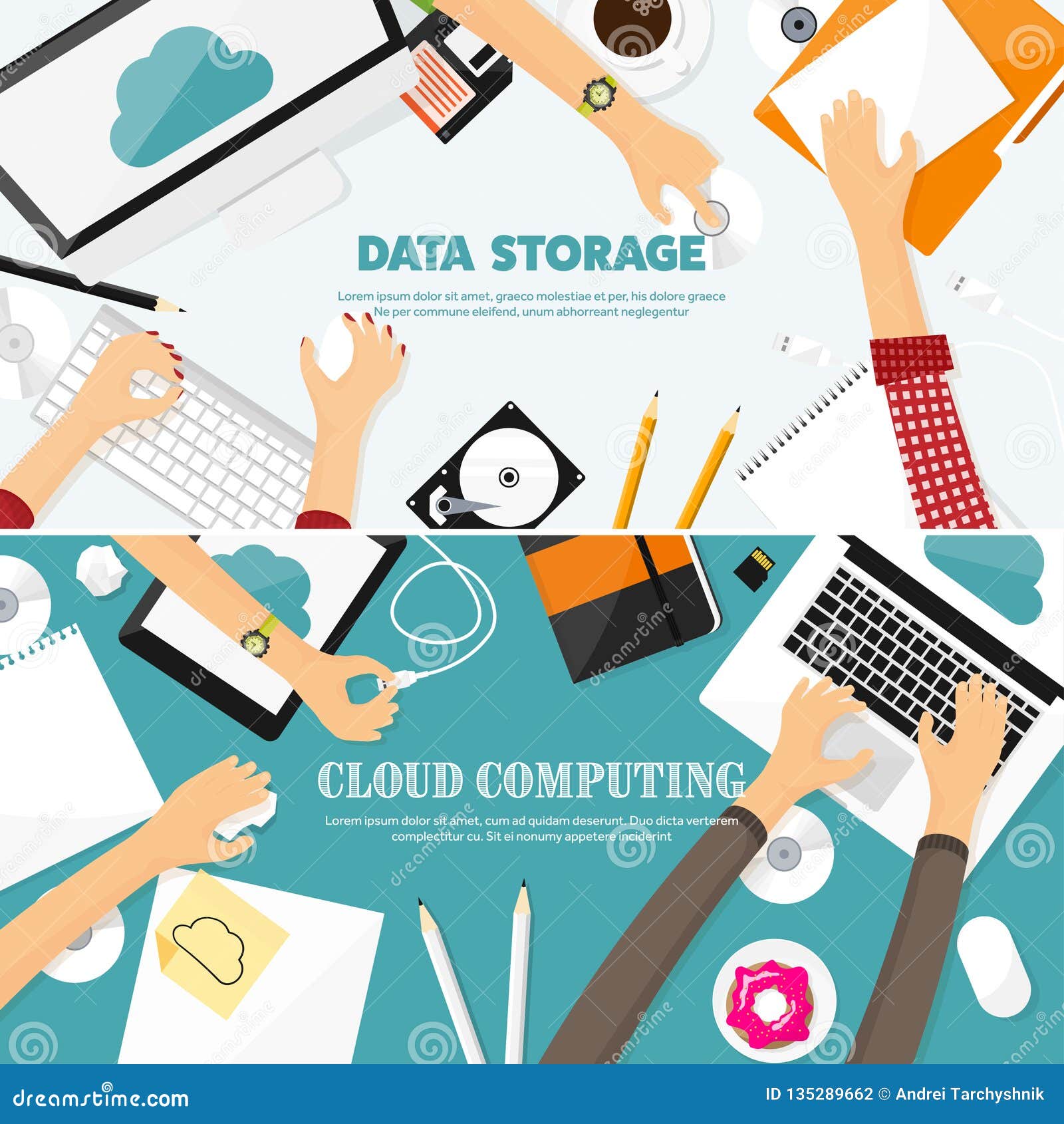 A Table With Old Documents, Bookshelves, Folders, A Visitor. A Library ...