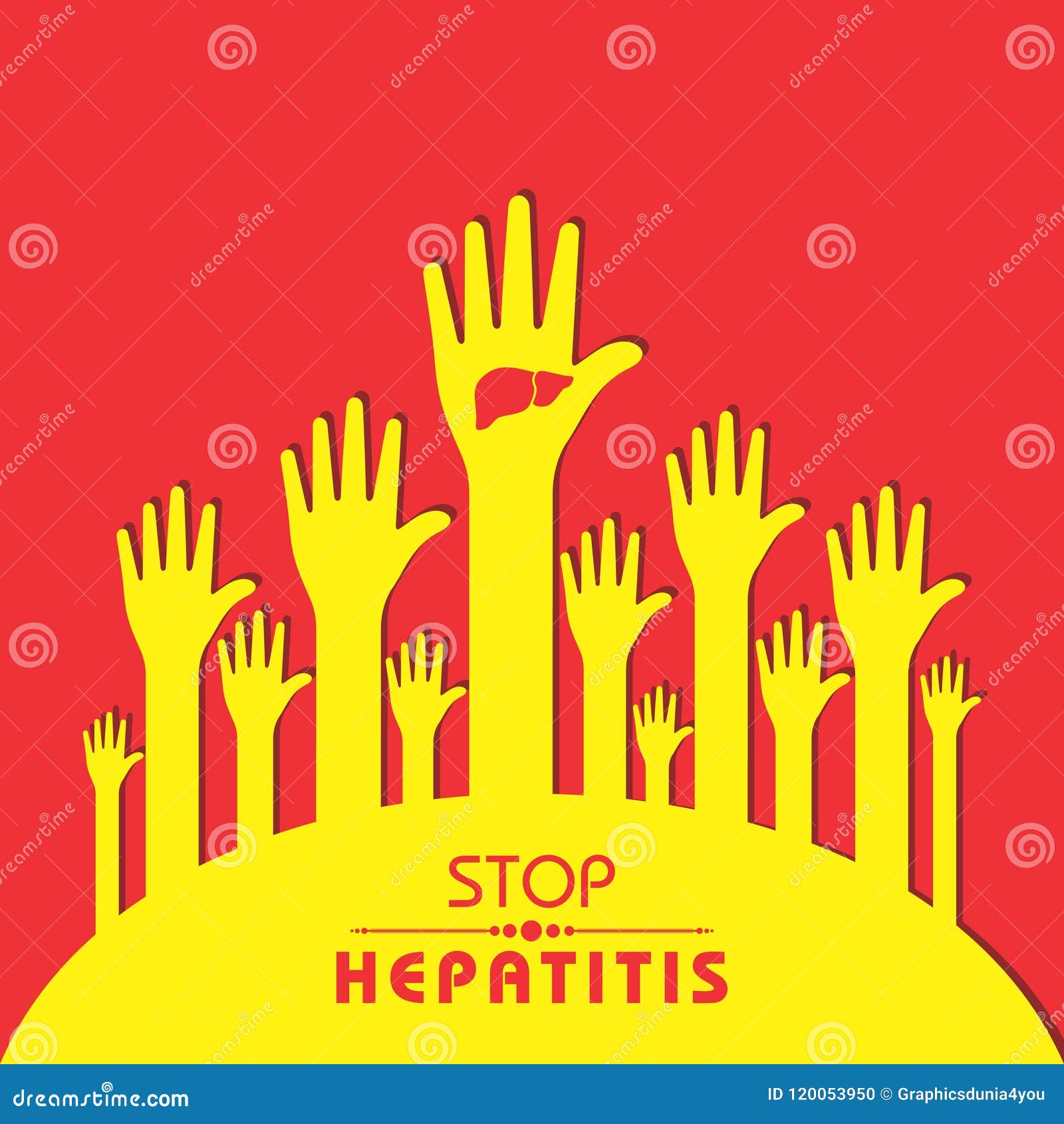 Vector Illustration of World Hepatitis Day Stock Vector - Illustration ...